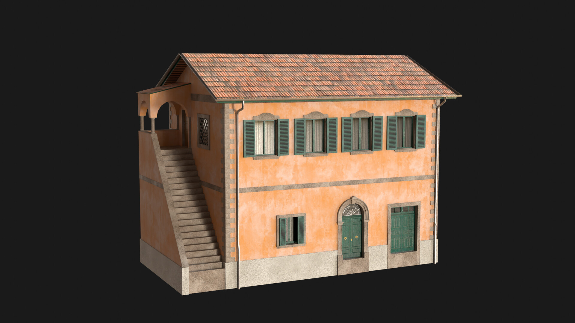 ArtStation - Italian House