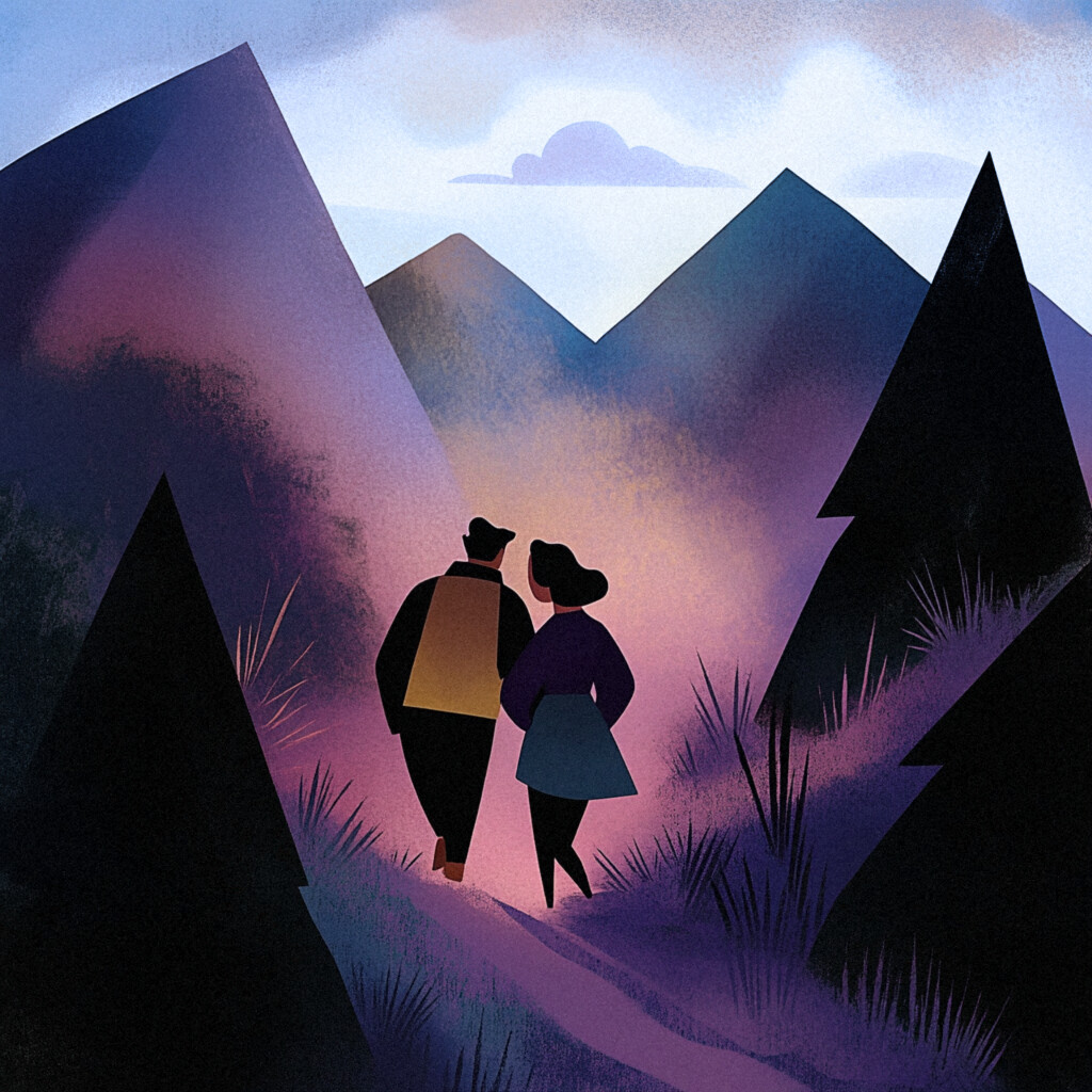 ArtStation - Mountain trail