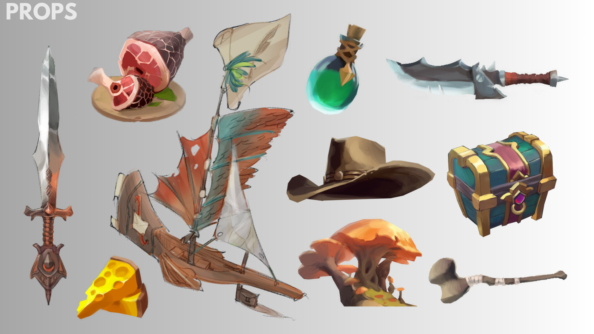 ArtStation - Prop creation - Dioramas