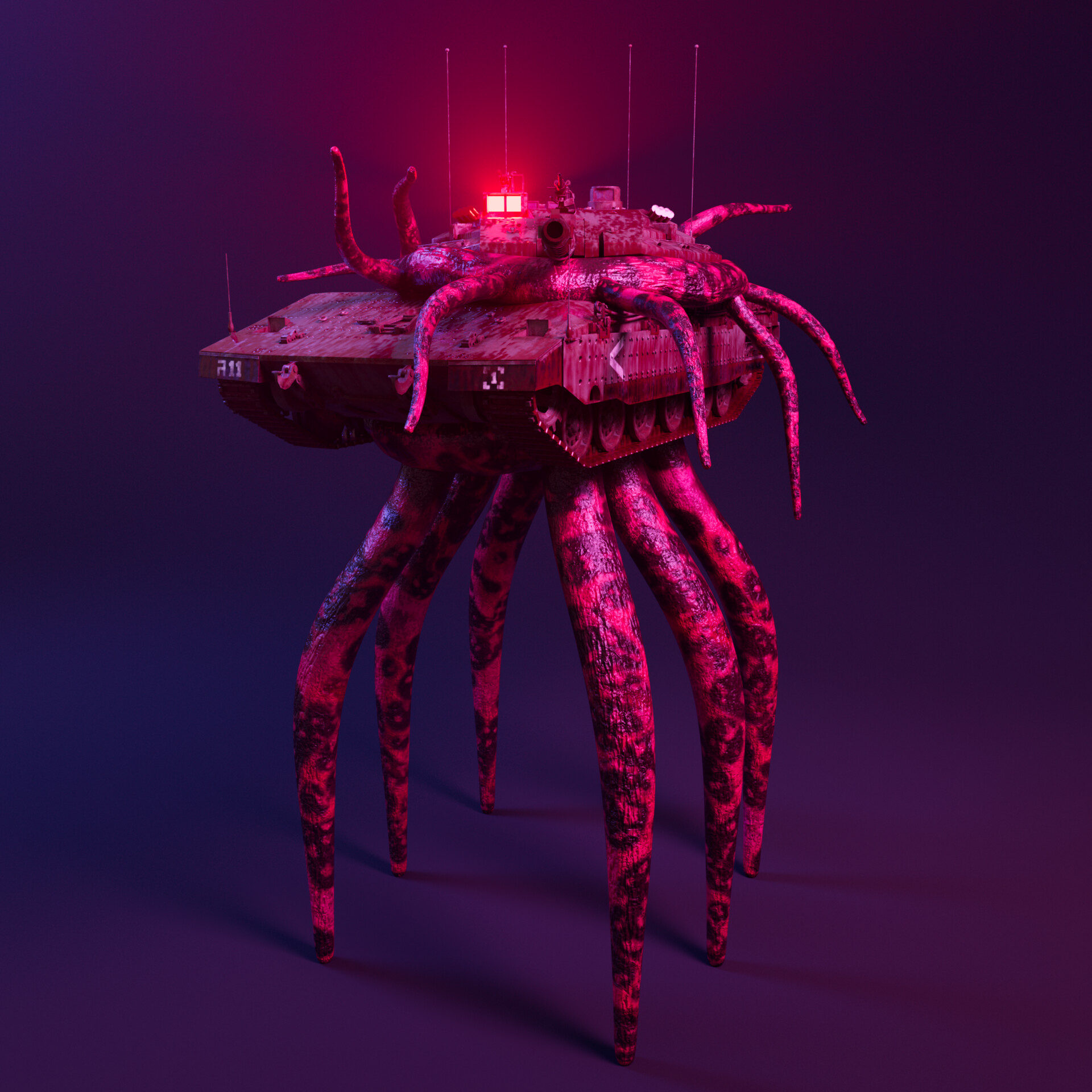 ArtStation - Monster Army's Tank