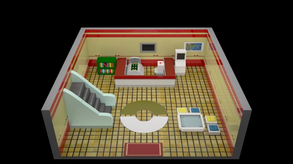 ArtStation - Pokemon Center