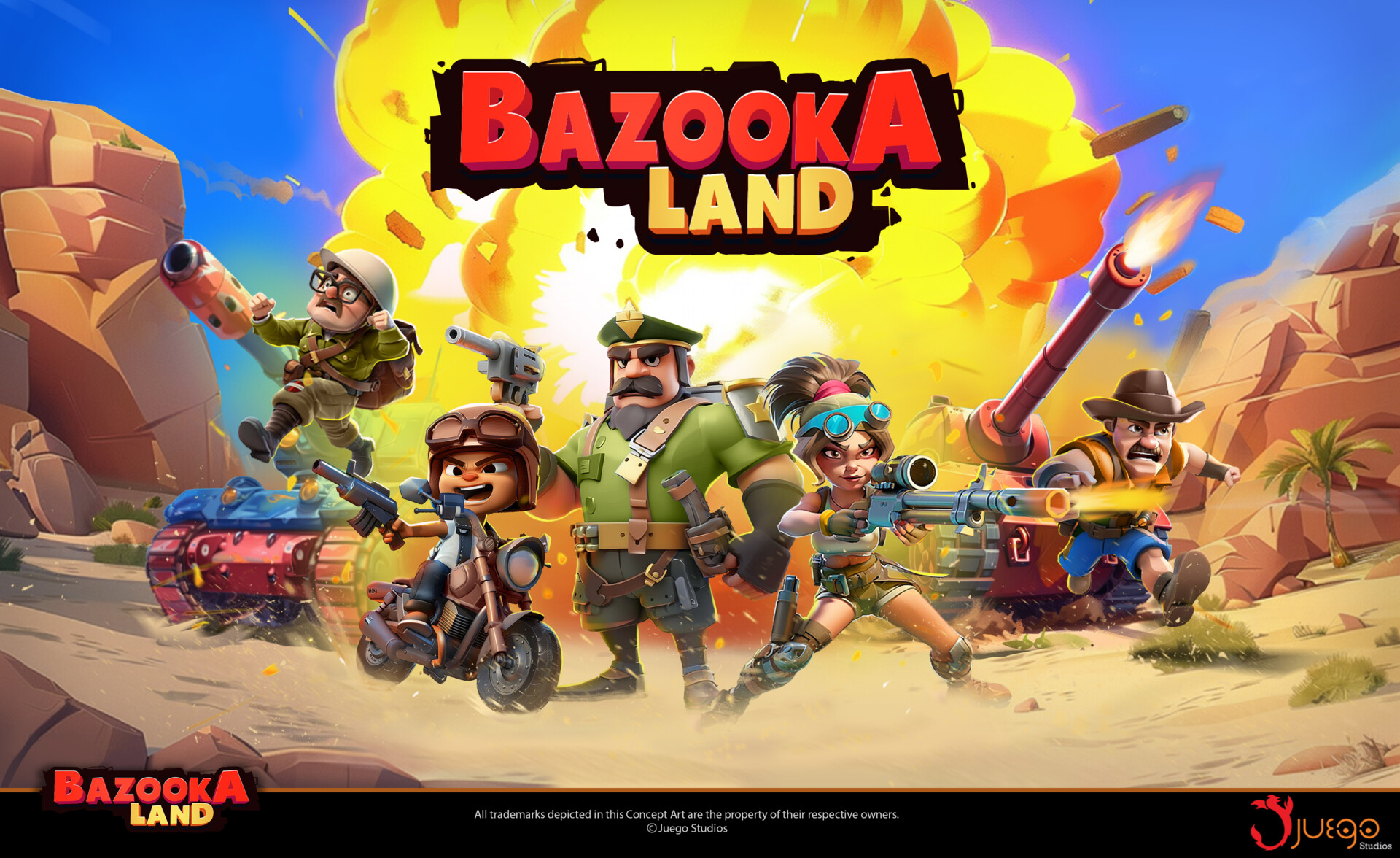 Juego Studios - Bazooka Land - JS3