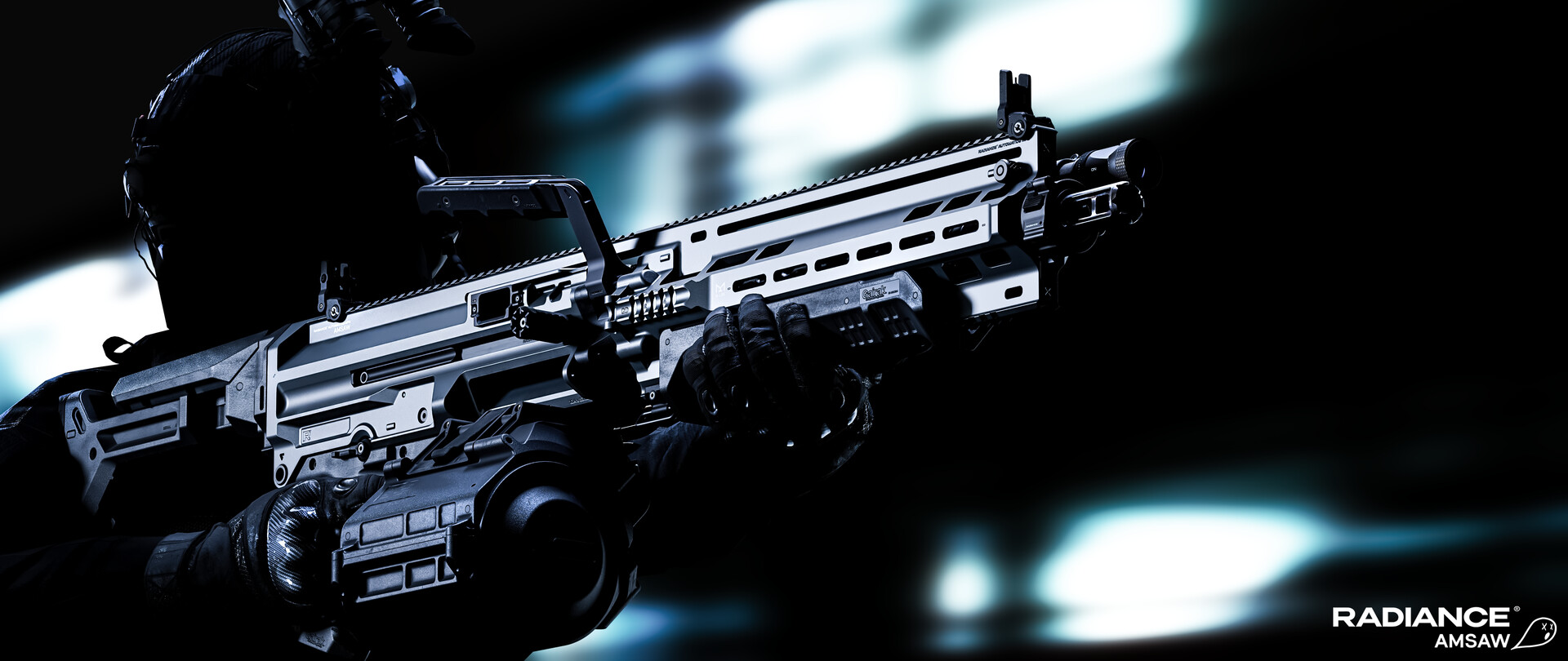 LTW CO - Sean Drake - Radiance AMSAW Medium Machine Gun Concept / LMG