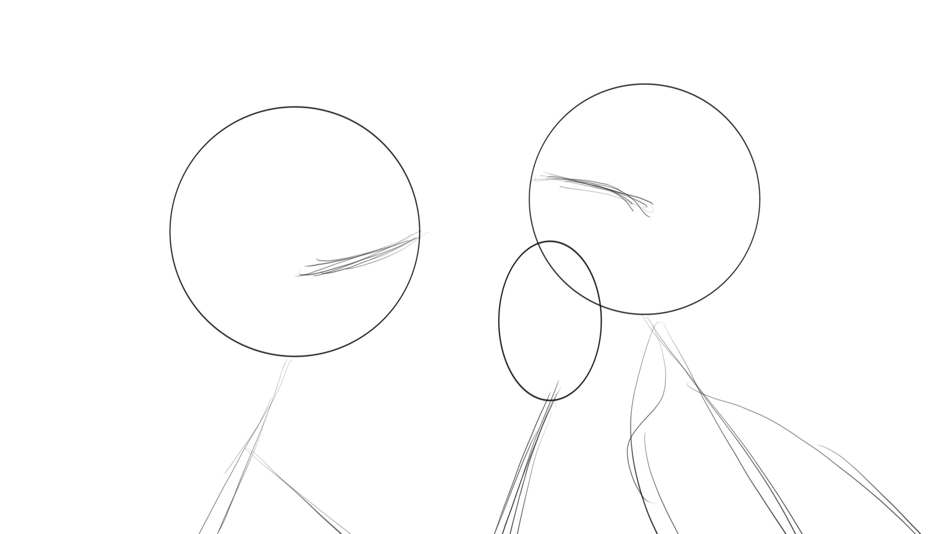 how to draw anime characters kissing step by step