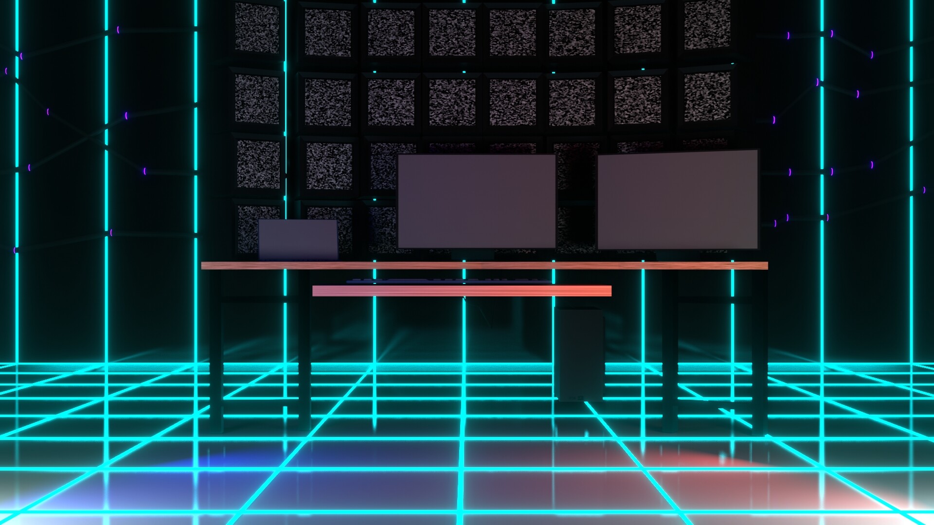 ArtStation - Computer Room Background