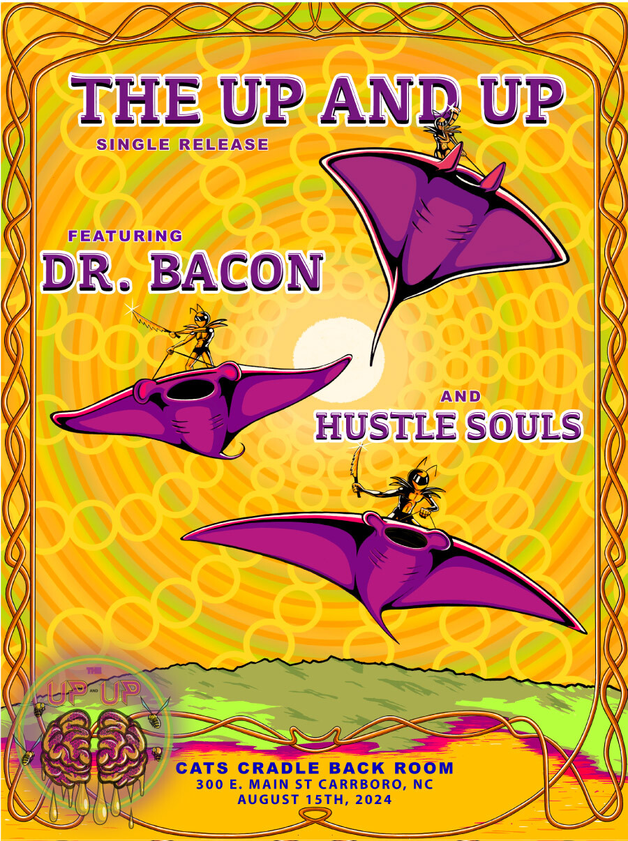 ArtStation - The Up and Up August 2024 Group Show Poster