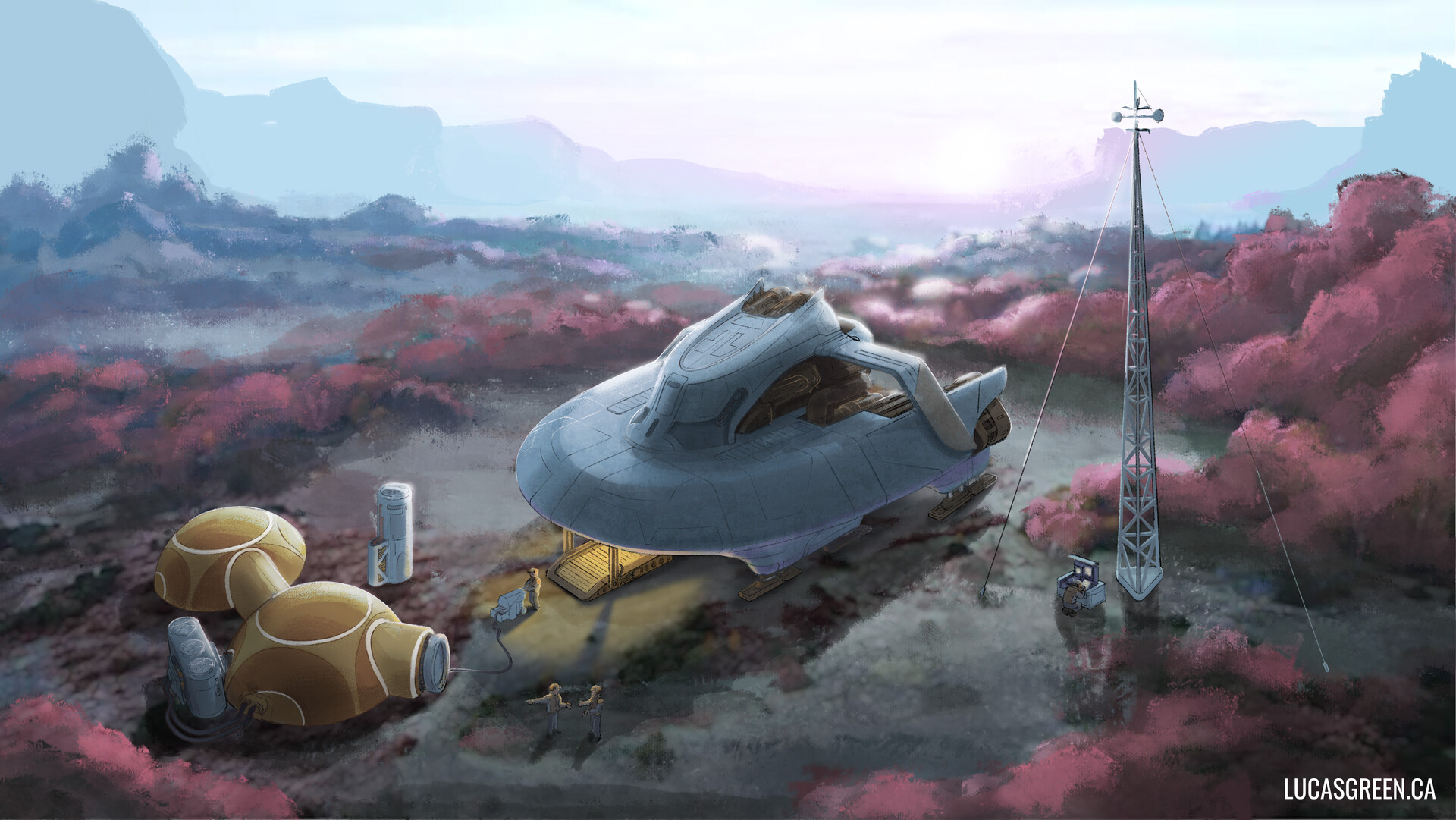 ArtStation - Landing Site