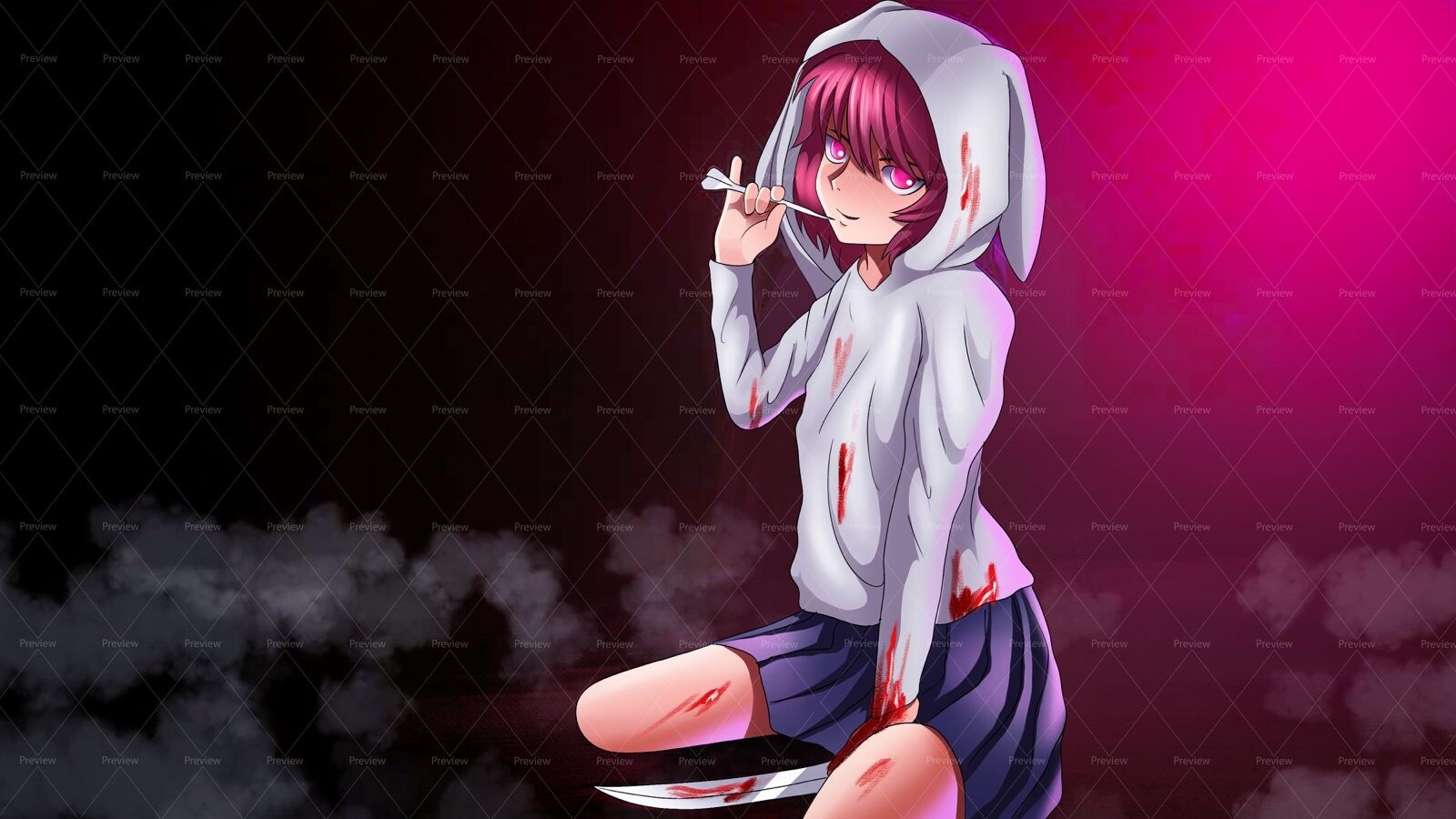 abstract world - female oc design