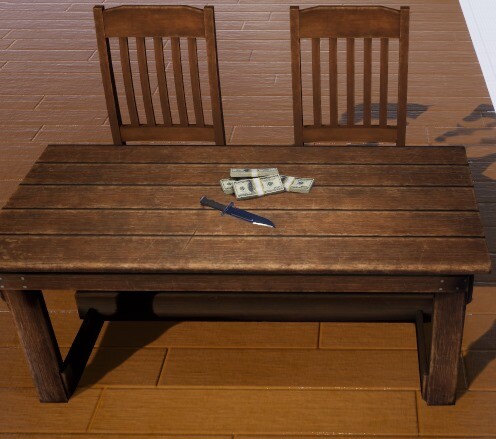 ArtStation - Money table
