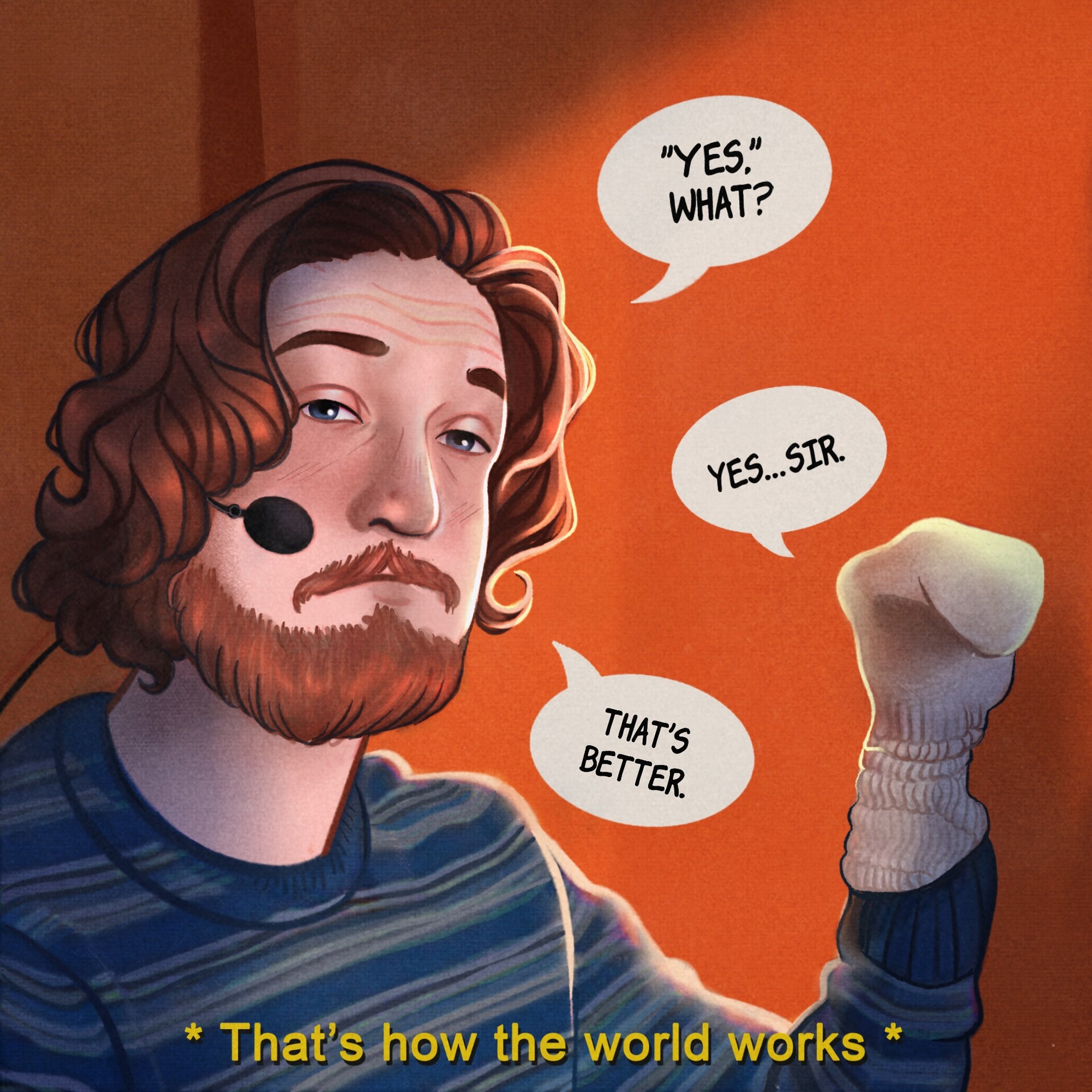 ArtStation - Inside - Bo Burnham Fan Art