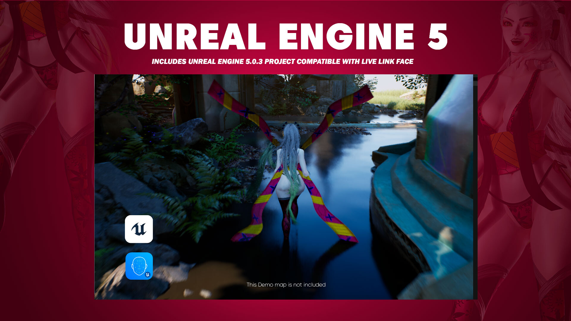 R2 Studio - Daki - Kimetsu No Yaiba - UE5 - Blender 3D Model