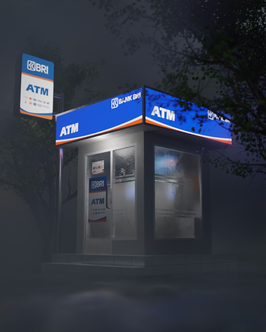 ArtStation - ATM Bank Republik Indonesia