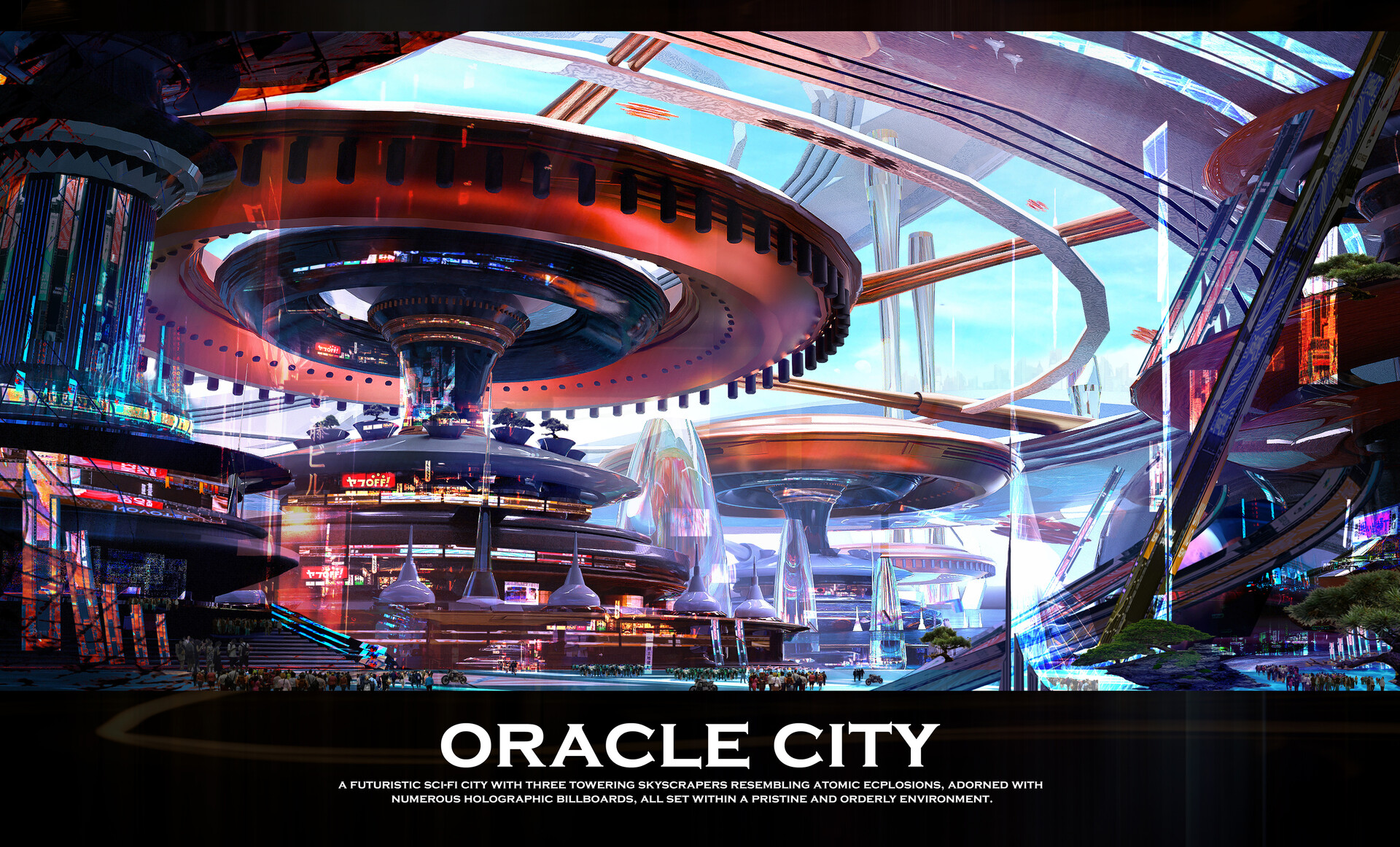 ArtStation - ORACLE CITY