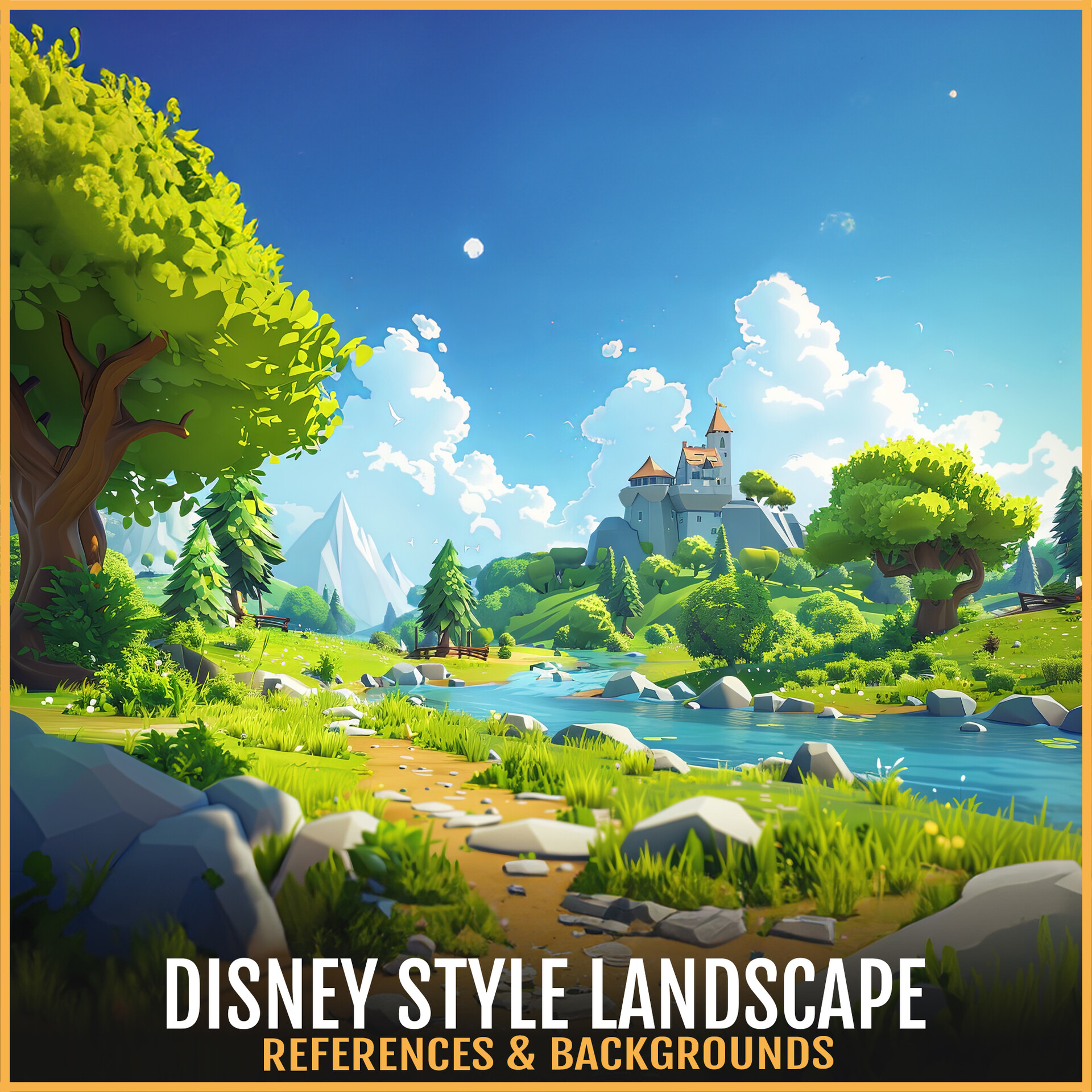 ArtStation - 505 Pixar & Disney Style landscape