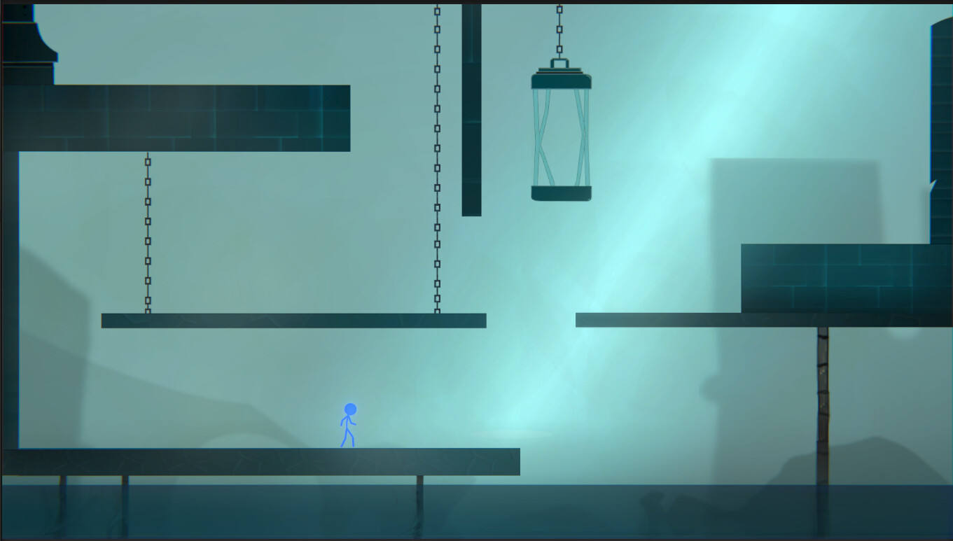 ArtStation - Stick Man level