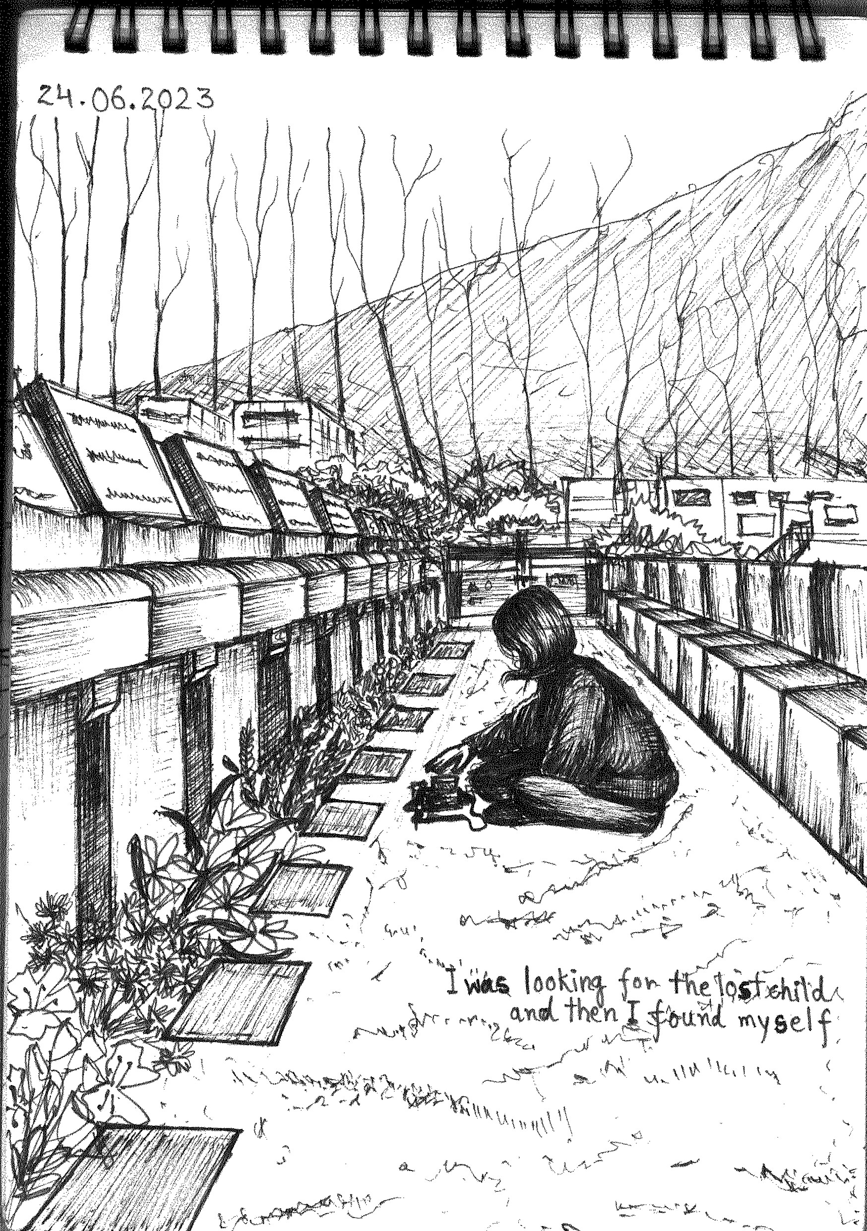 ArtStation - Pen and Ink practice