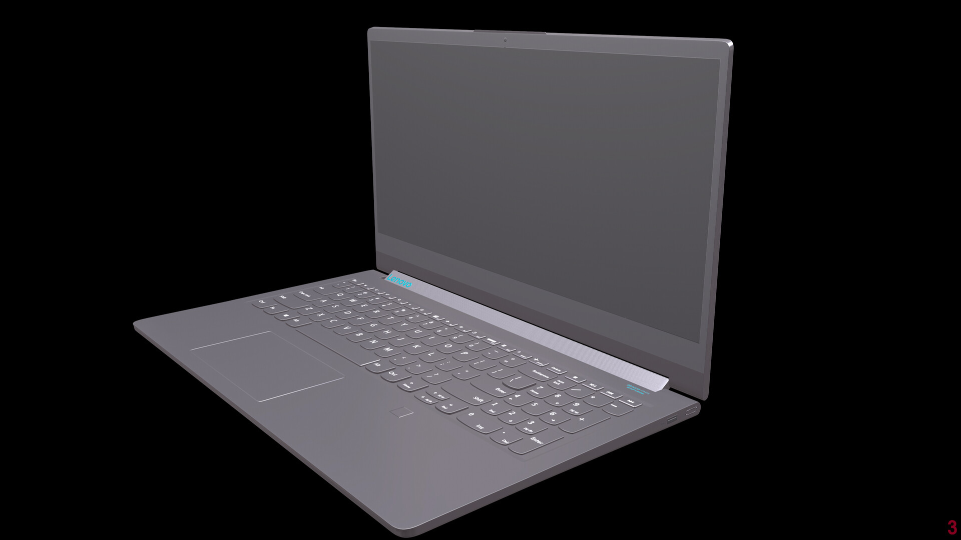 ArtStation - Lenovo Laptop 3D Modeling and Texturing