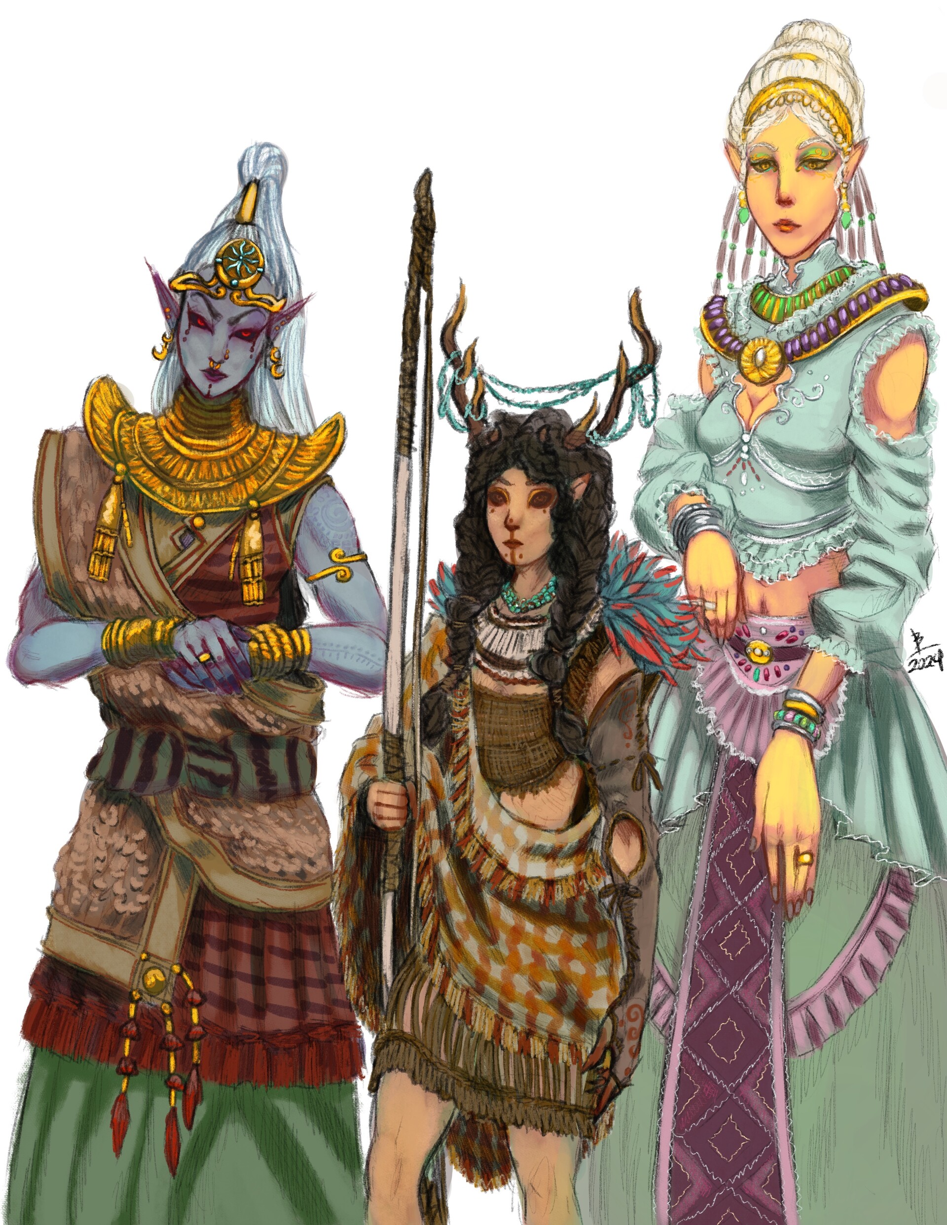 ArtStation - Elder Scrolls Elves