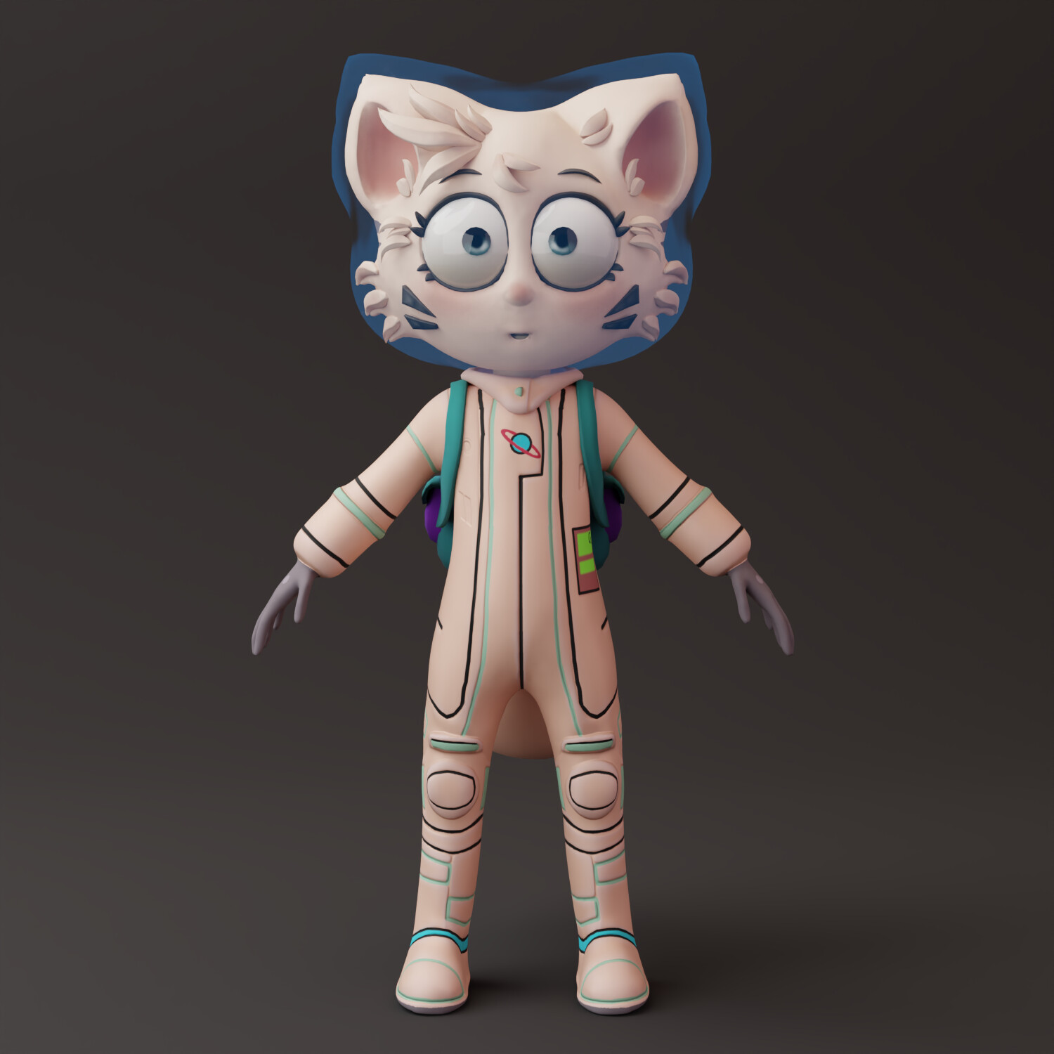 ArtStation - Alien Cat