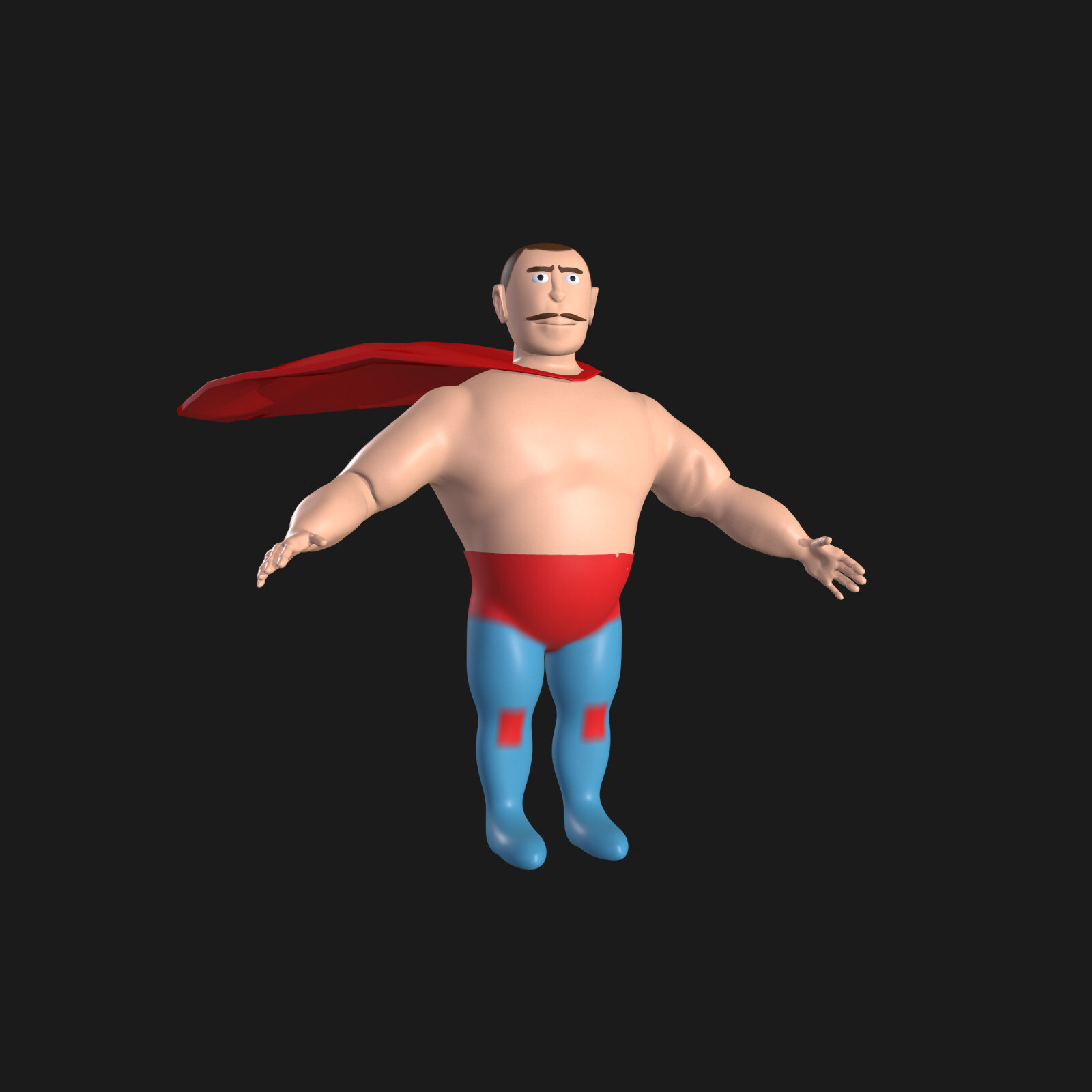 ArtStation - Luchador 3D