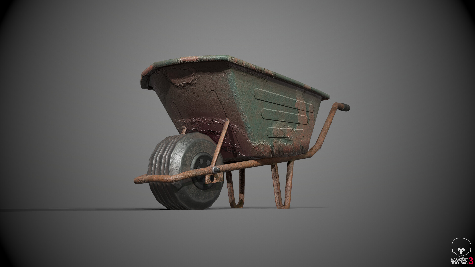 ArtStation - Wheelbarrow Prop