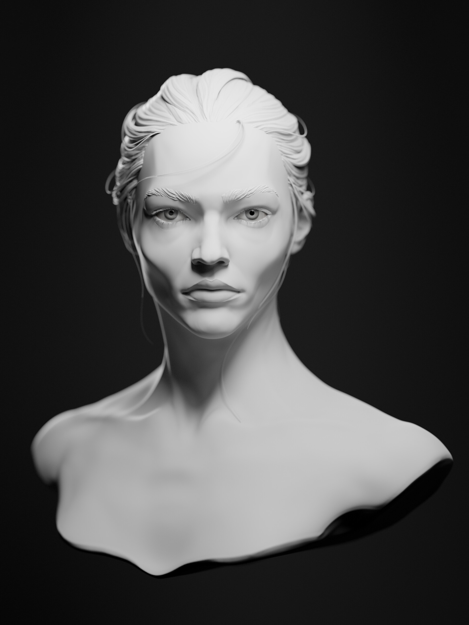 ArtStation - Likeness study of Sasha Pivovarova.