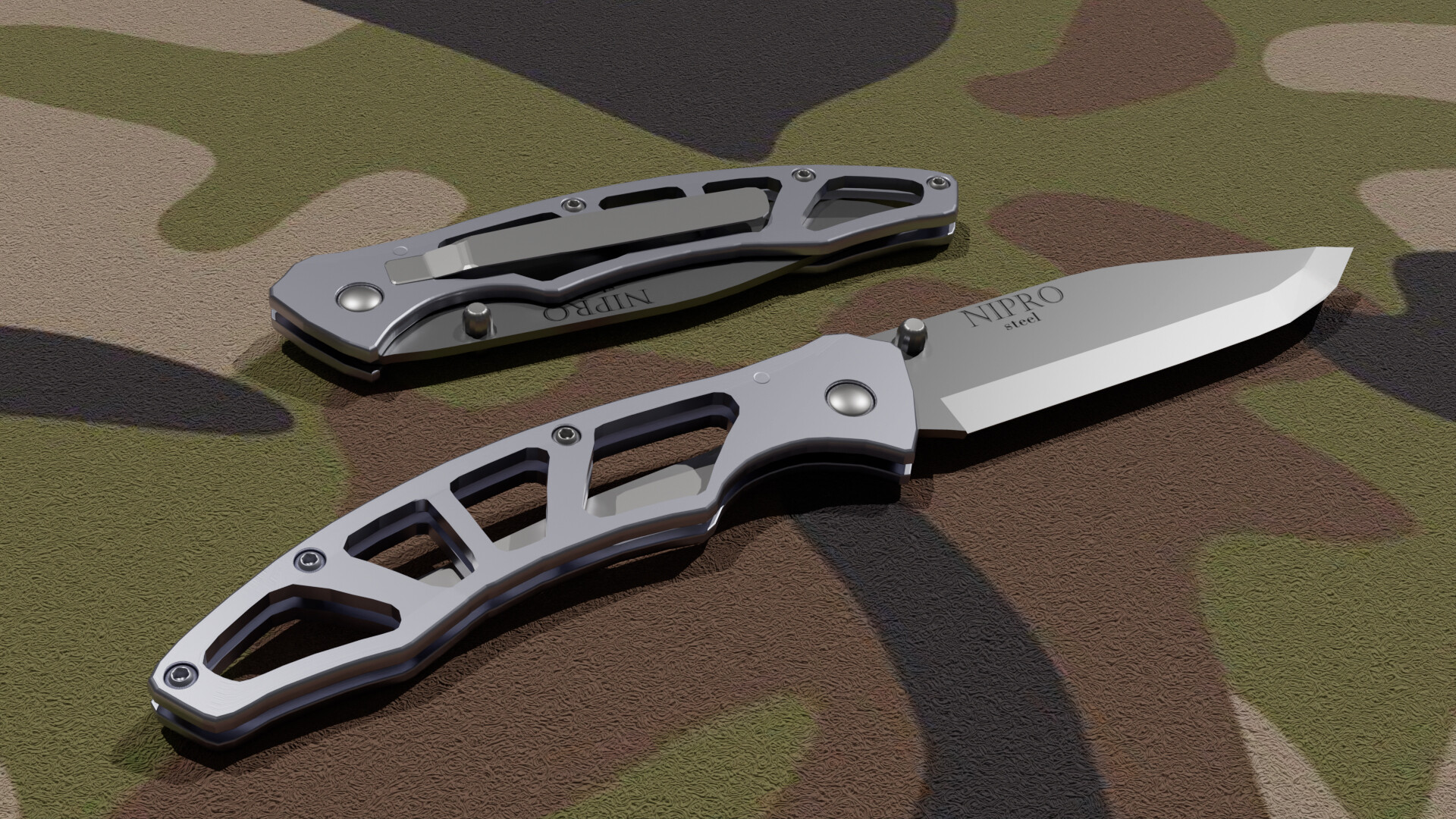 ArtStation - Skeleton knife