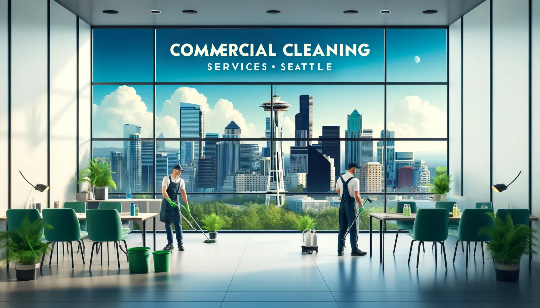 ArtStation - Commercial Cleaning Services Seattle