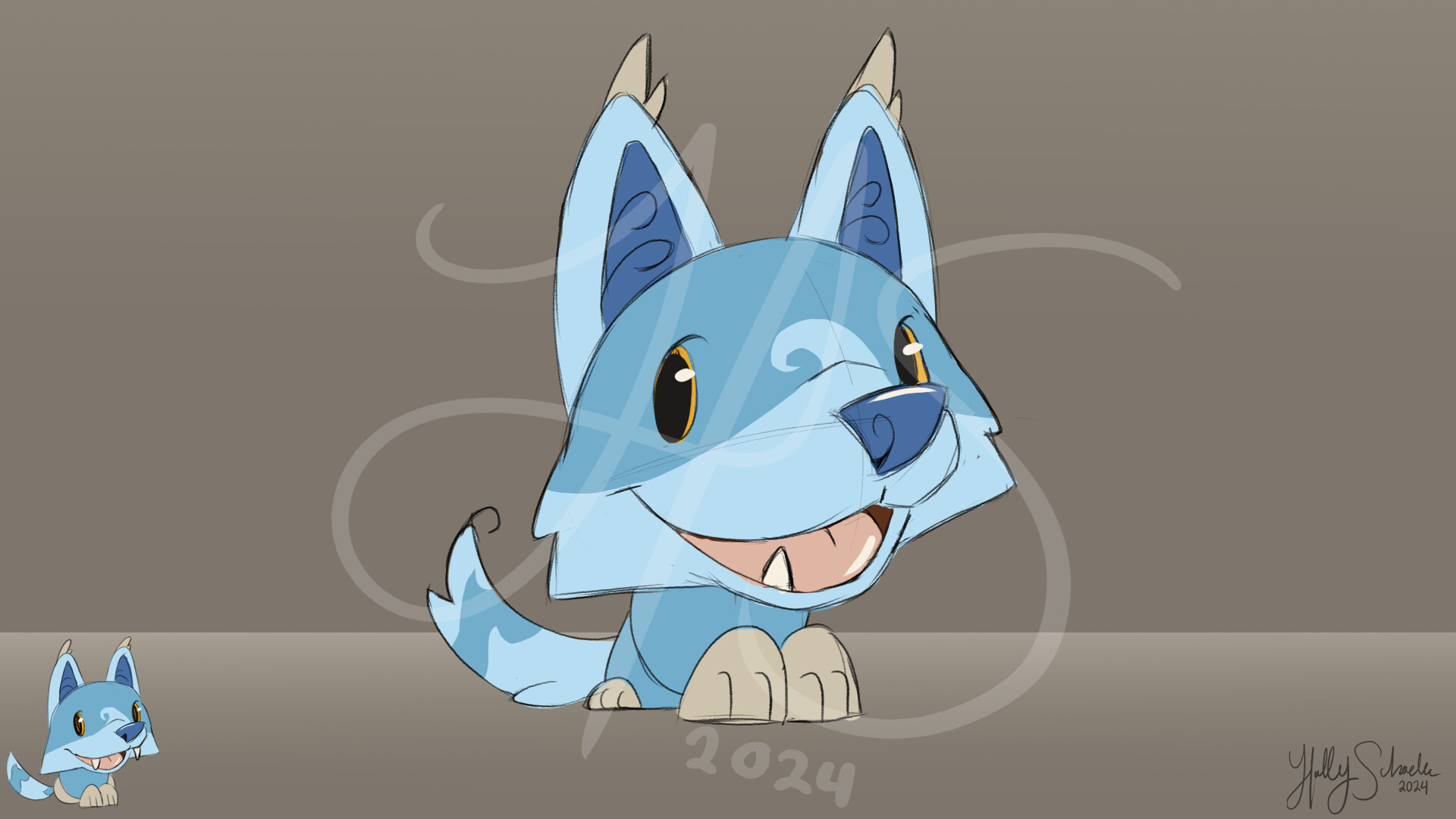 ArtStation - Wolf Character Design Commission