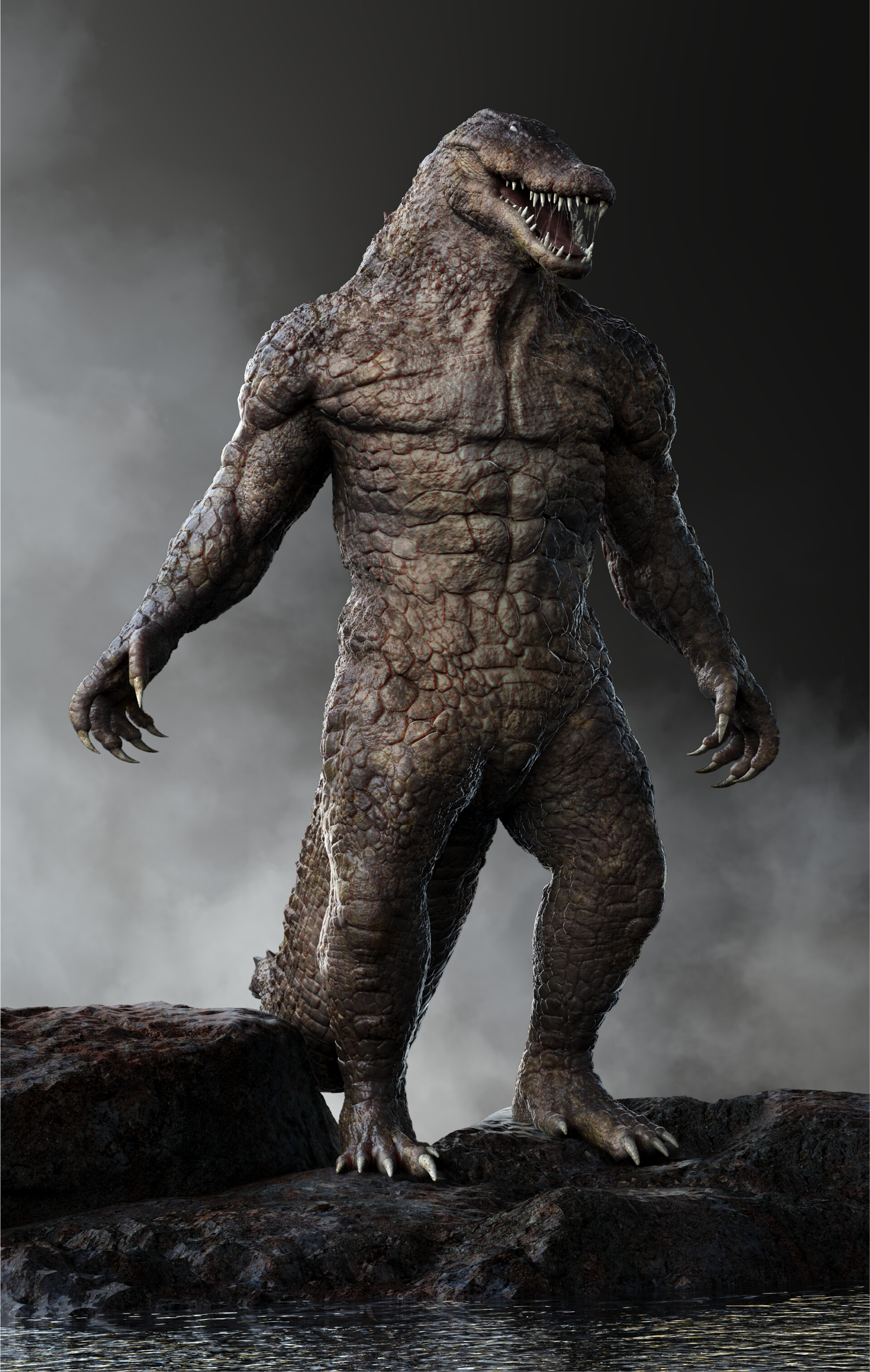 ArtStation - Mutant Crocodile