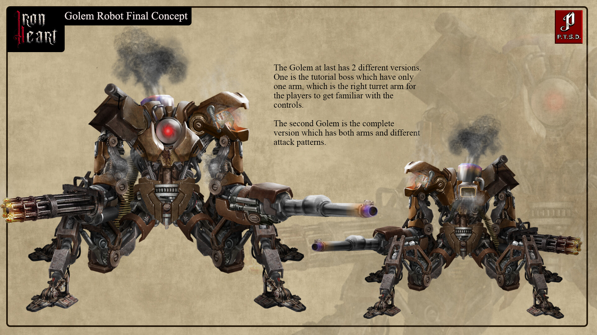 ArtStation - 3D Gameplay Animation - Golem & Noble Lady