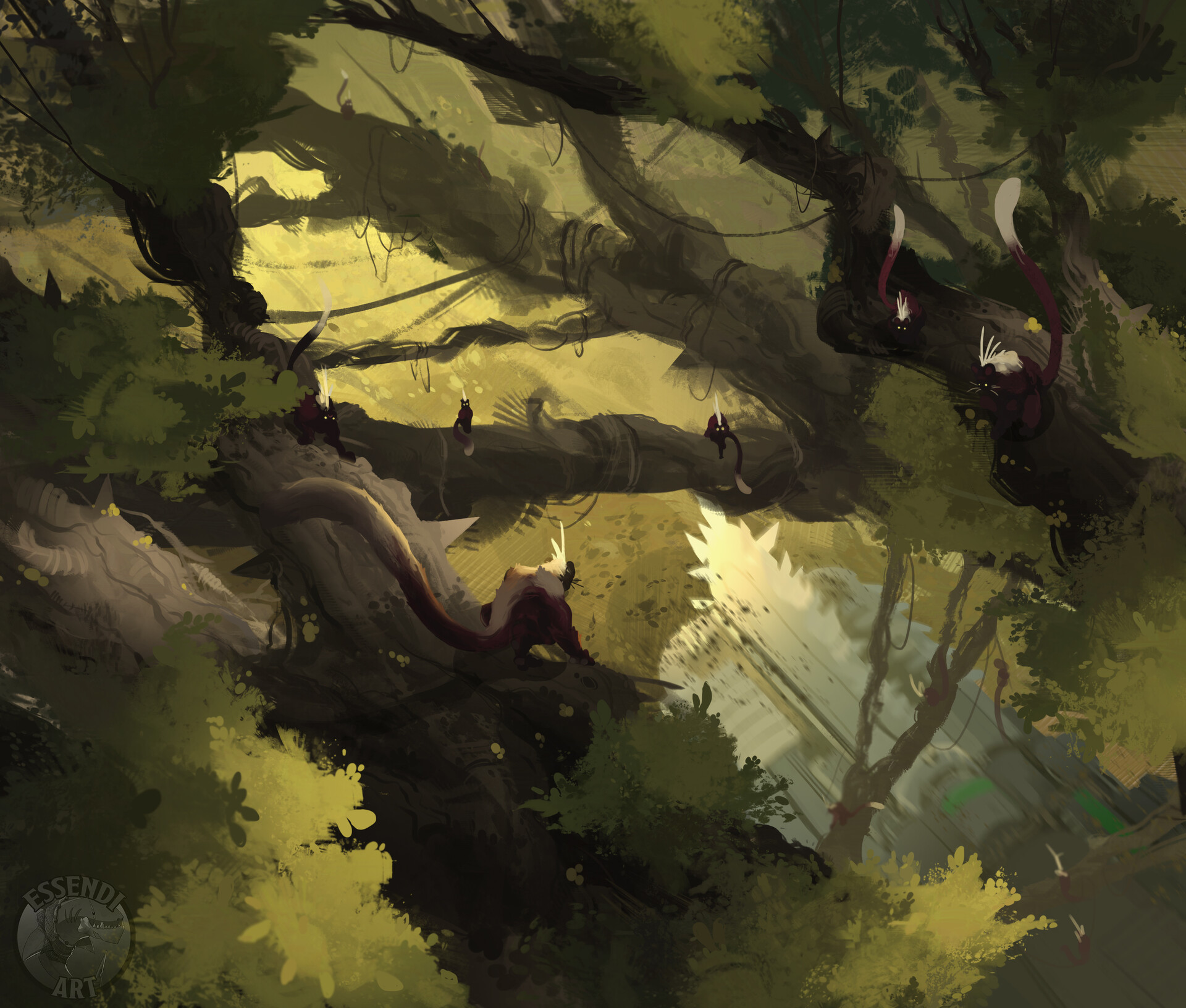 ArtStation - Ambush [Fan Art]