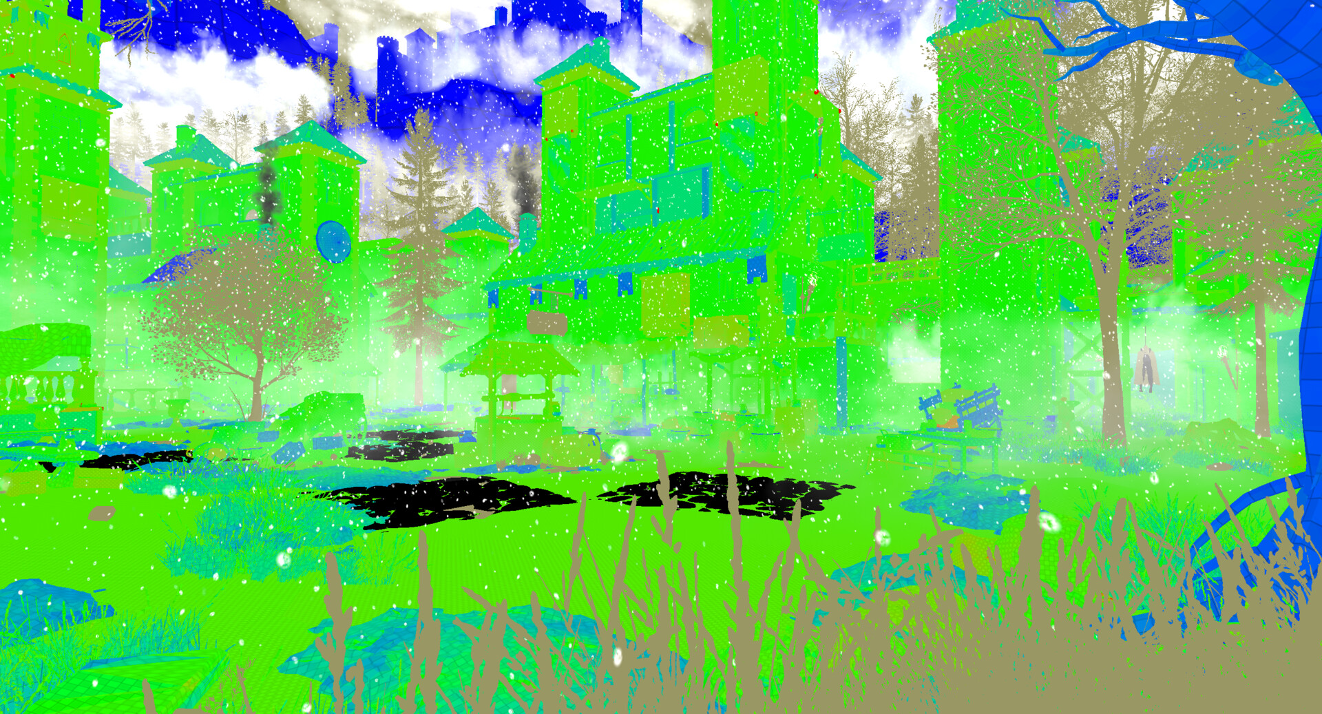 Pasquale Scionti - Horror Concept for VR Unreal Engine 5.4 Baked Lightmaps