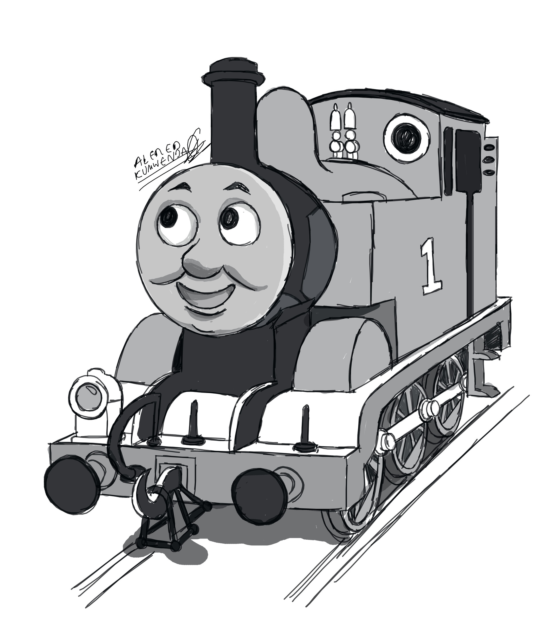 Thomas The Tank Engine Black THOMAS THE TANK ENGINE & FRIENDS