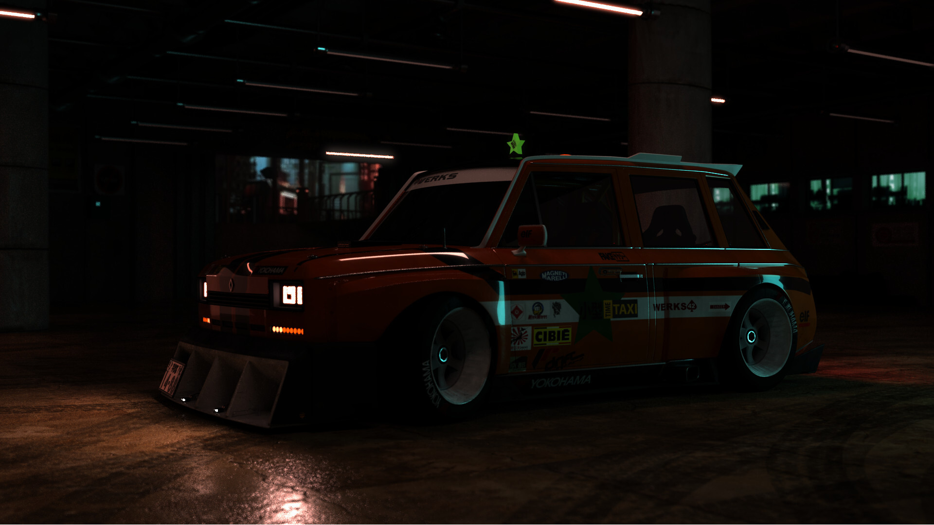 ArtStation - Cyber taxi