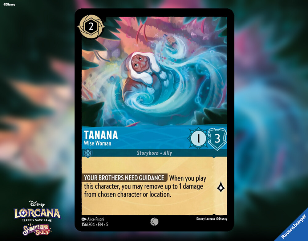 Alice Pisoni - Disney LORCANA TCG - TANANA Wise Woman - SET 5 ...