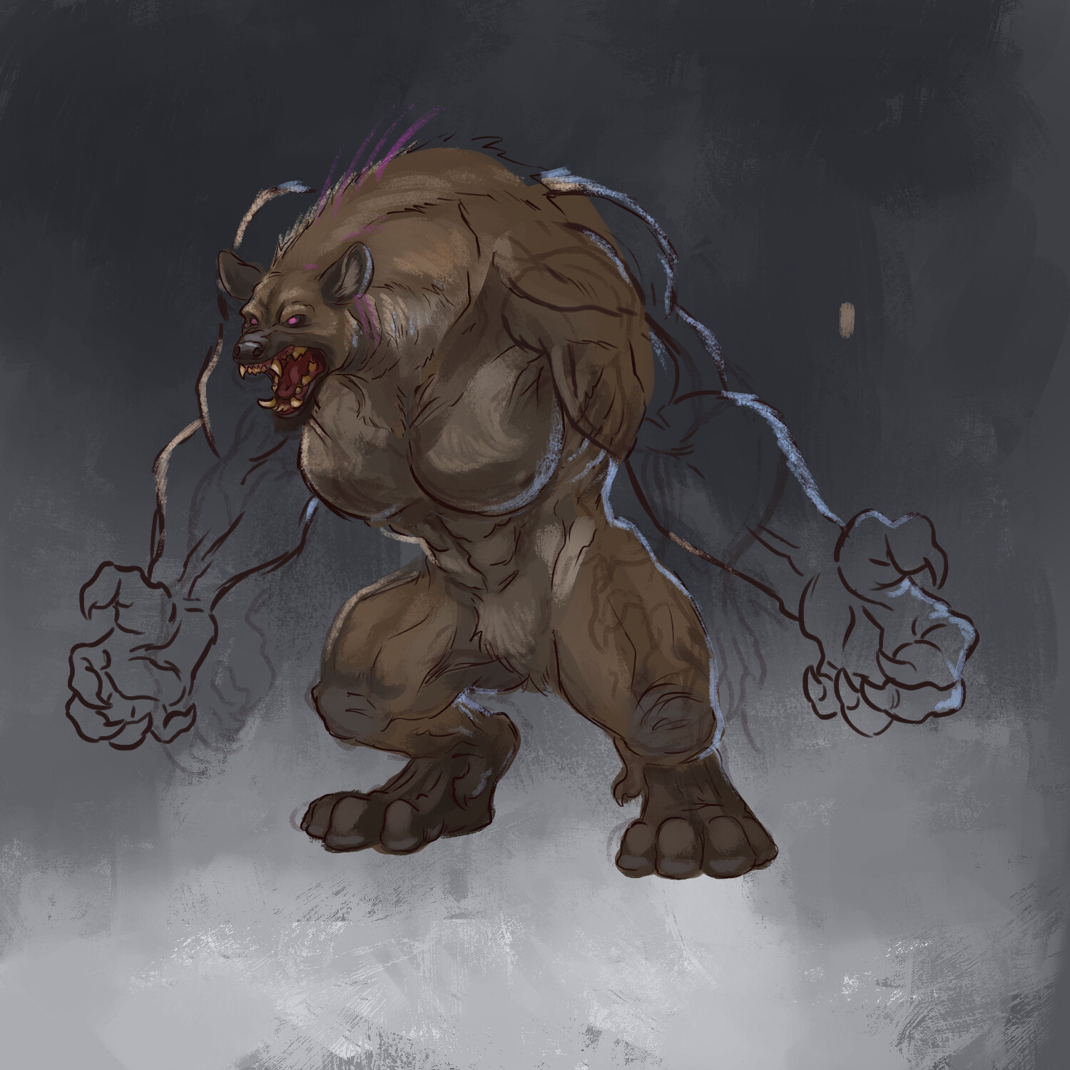 Carlos Eulefi - Hulking Gnoll