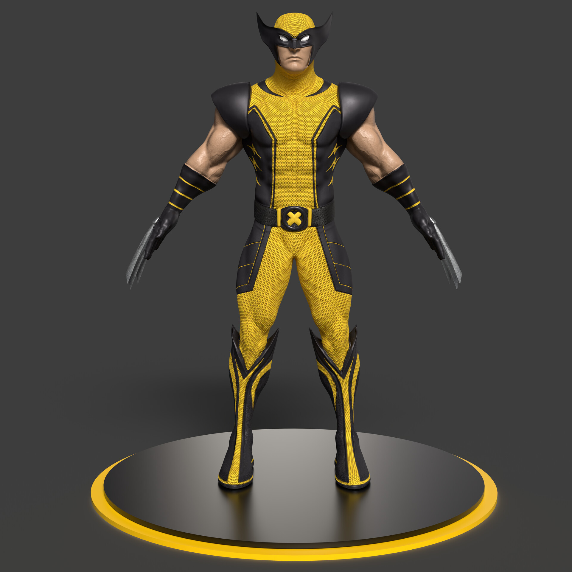 ArtStation - Wolverine_3D-Model