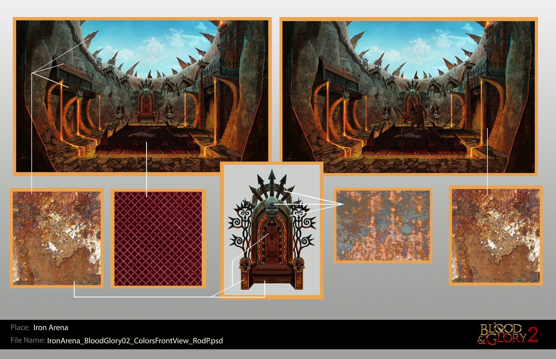 ROD LUPER - Bloody Glory Skull Arena