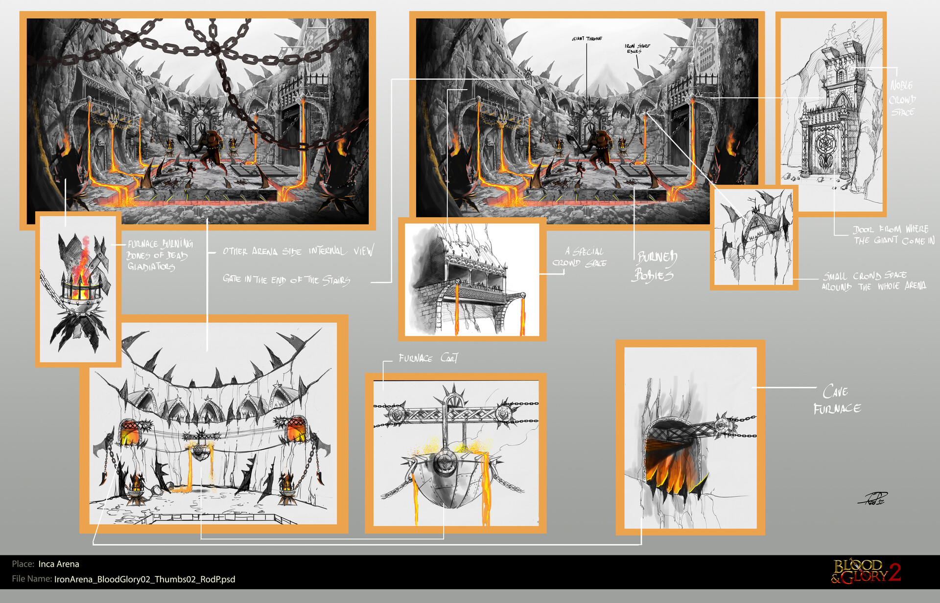 ROD LUPER - Bloody Glory Skull Arena