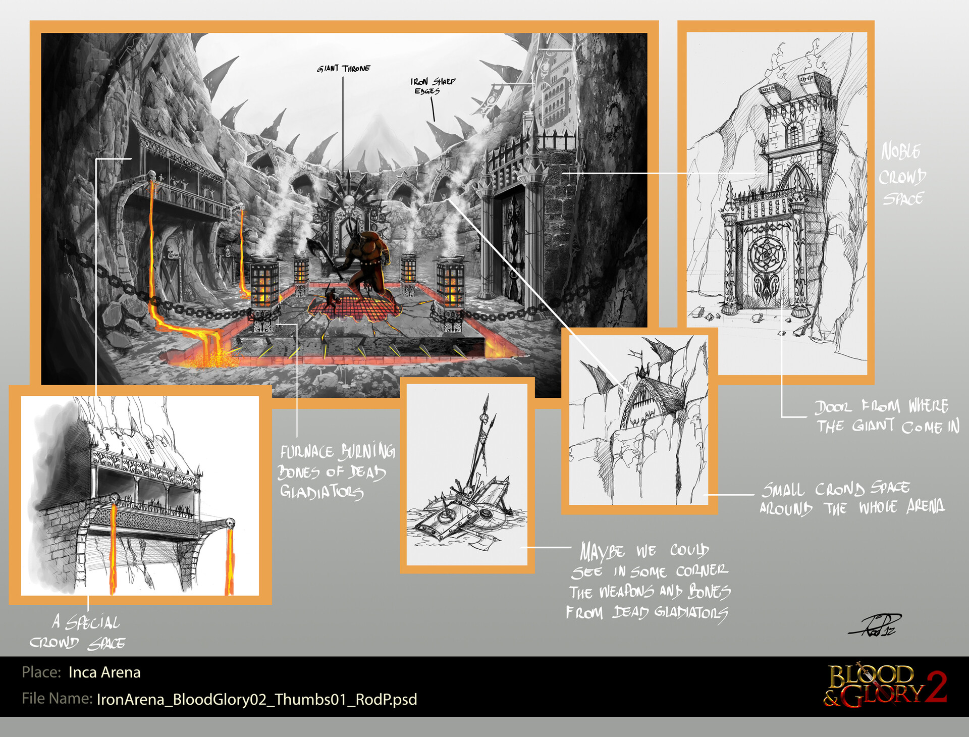 ROD LUPER - Bloody Glory Skull Arena