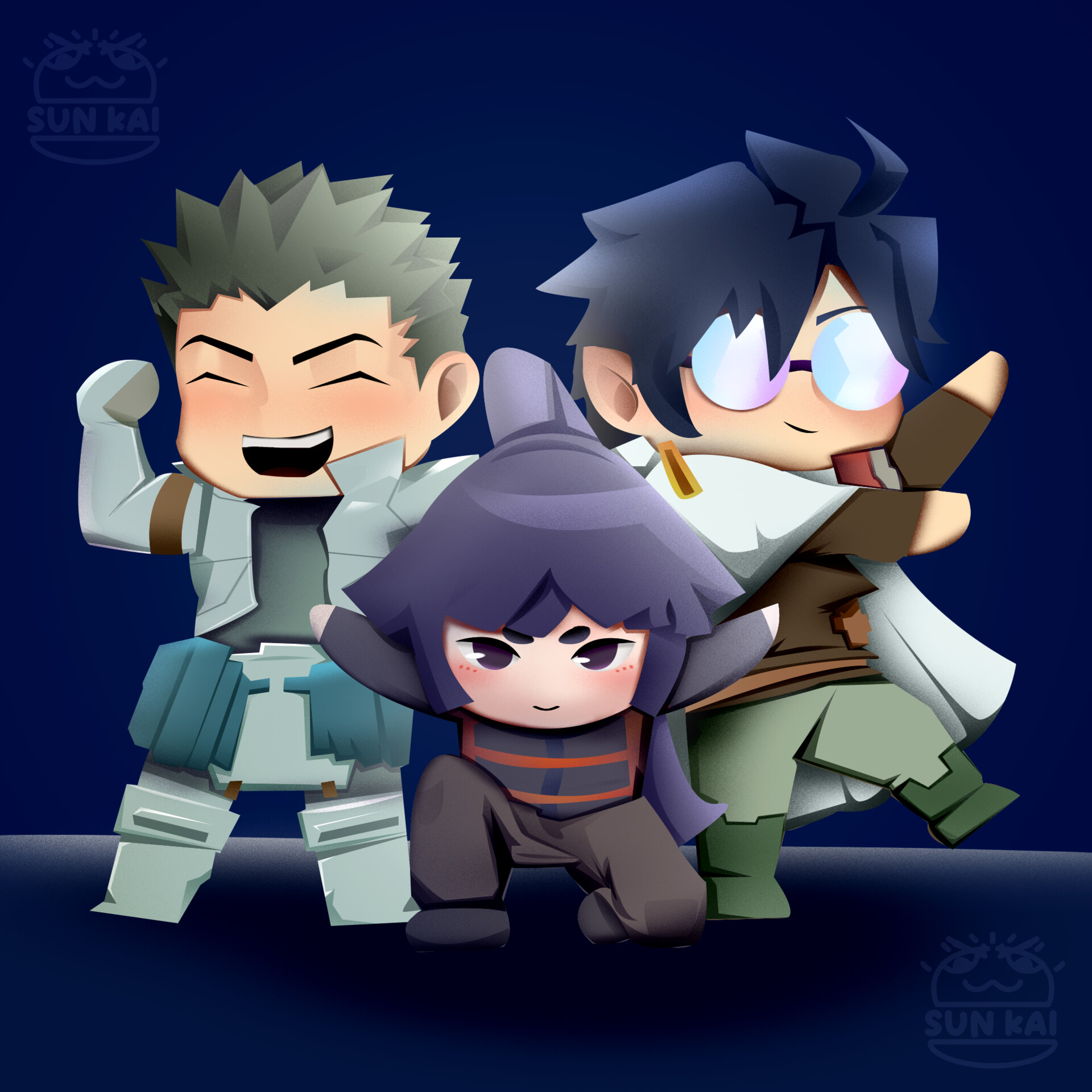 ArtStation - Log Horizon Trio