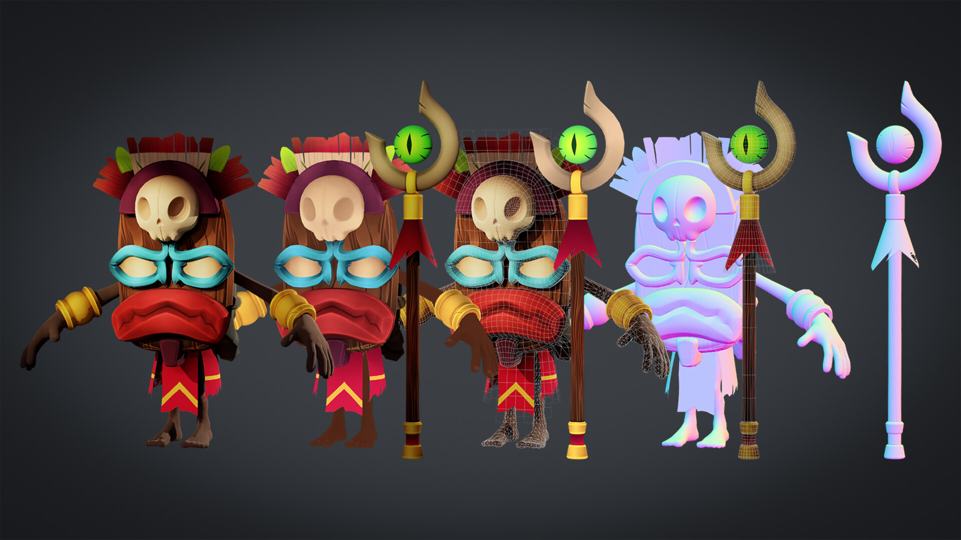 M3DS Academy - Tiki Tandems Skins - Ana Nikolovska