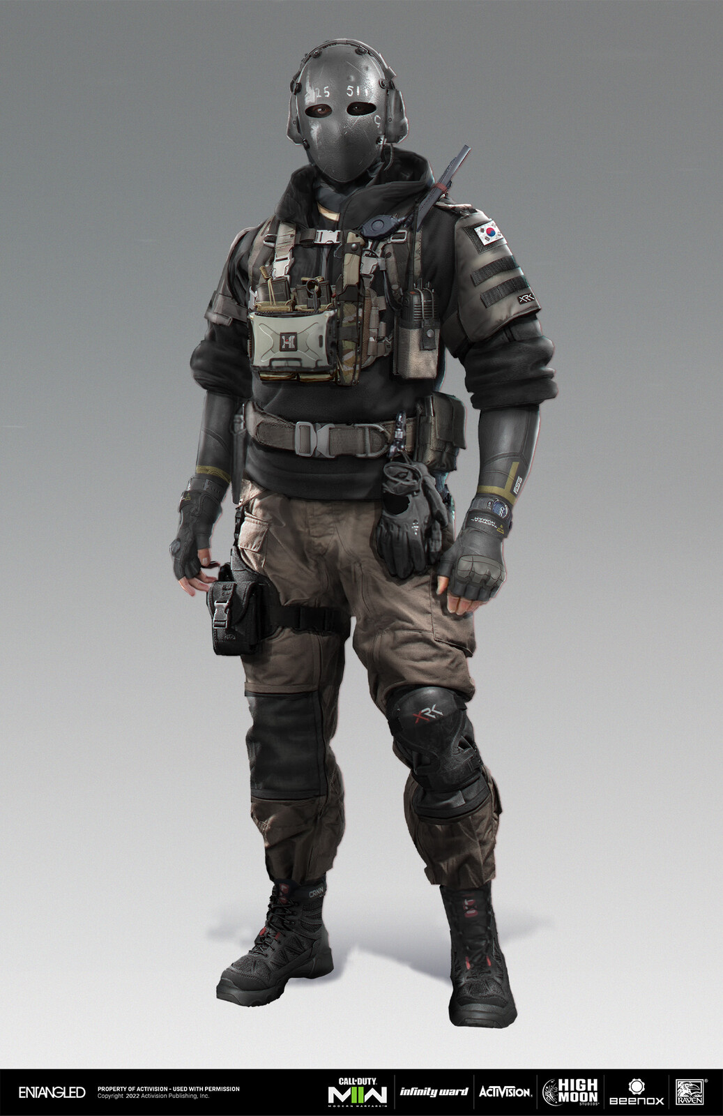 ENTANGLED Studio - Concept Character Art for Call of Duty MW2