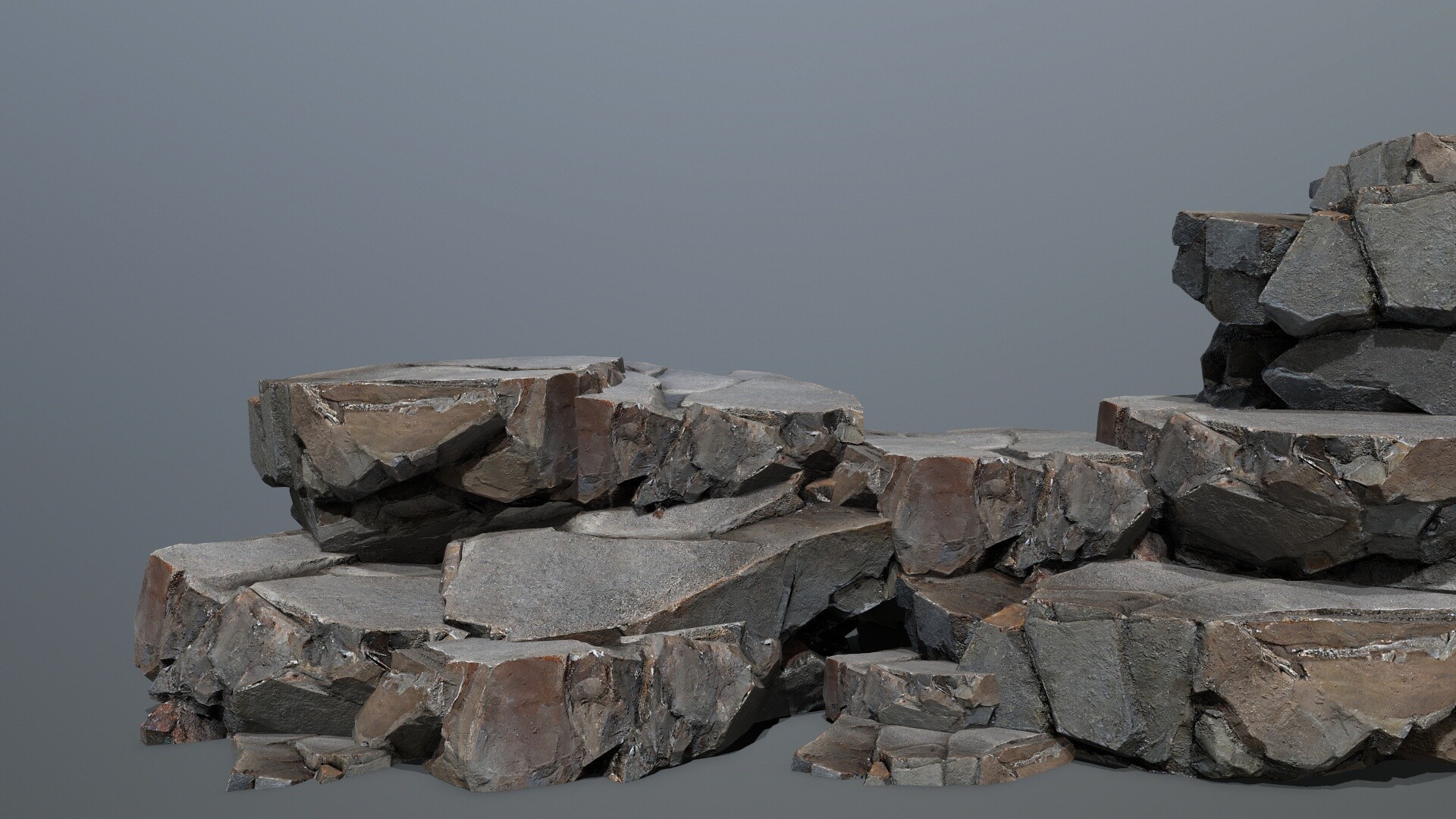 ArtStation - desert rocks