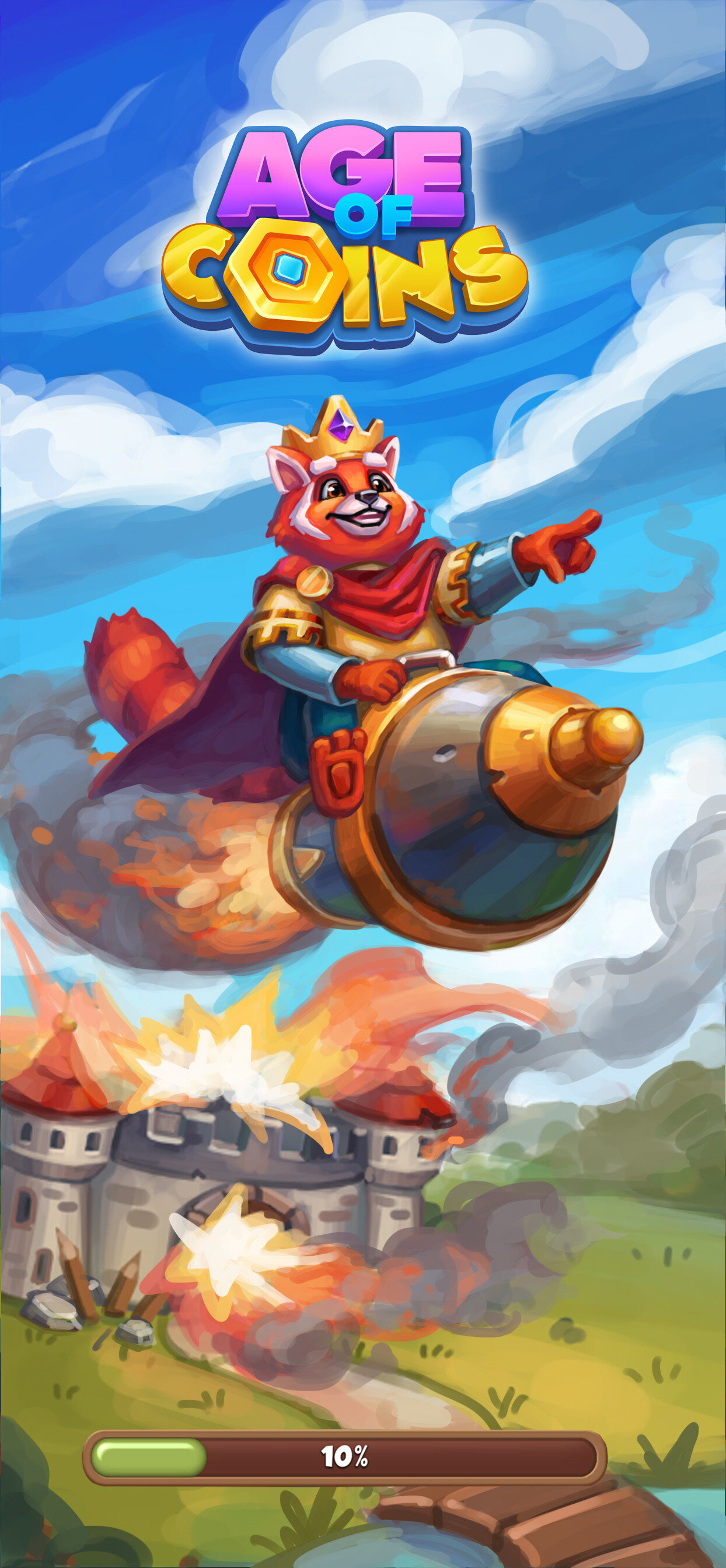 ArtStation - Scetch. Loading screen illustration concept