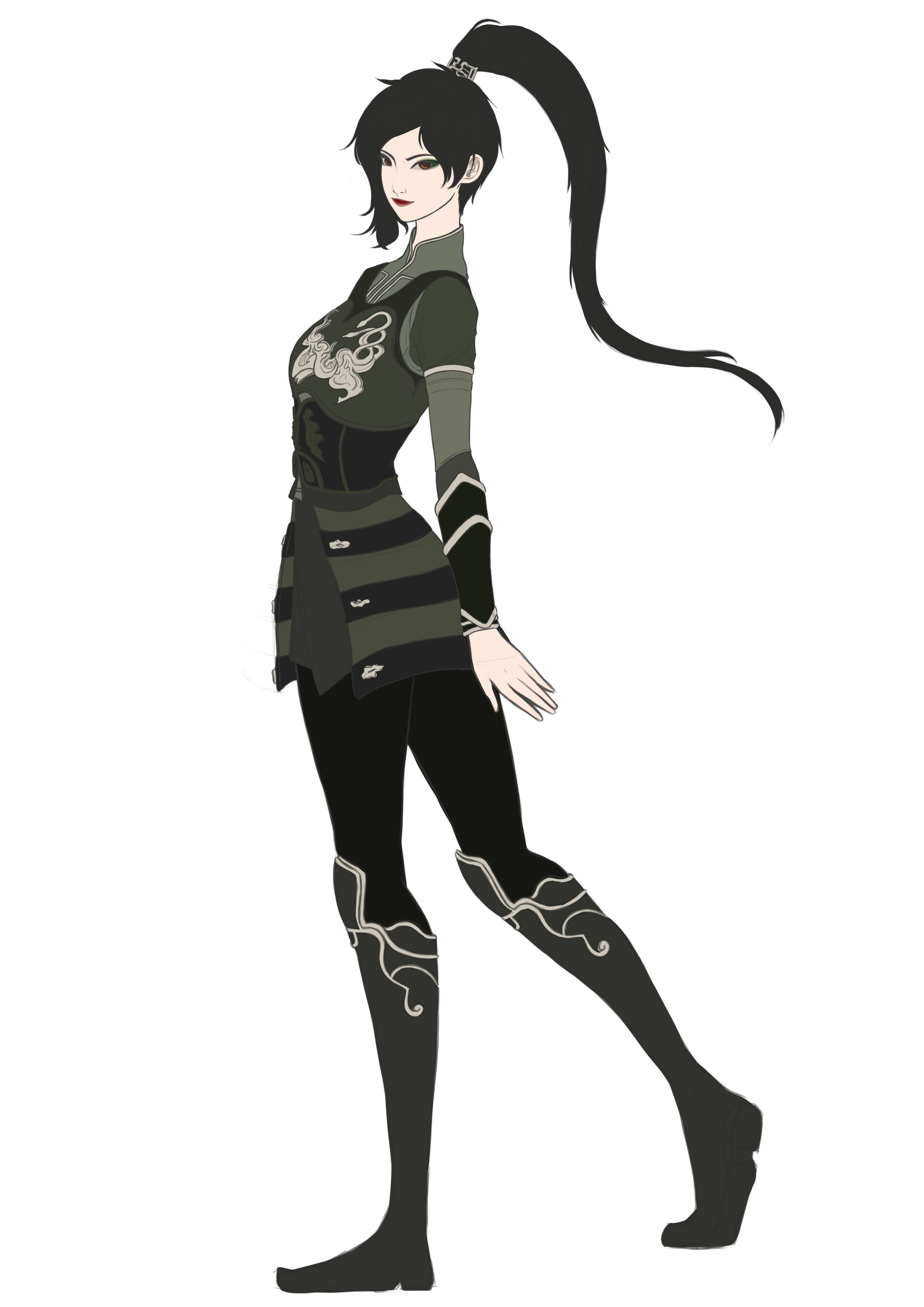 ArtStation - Green Snake