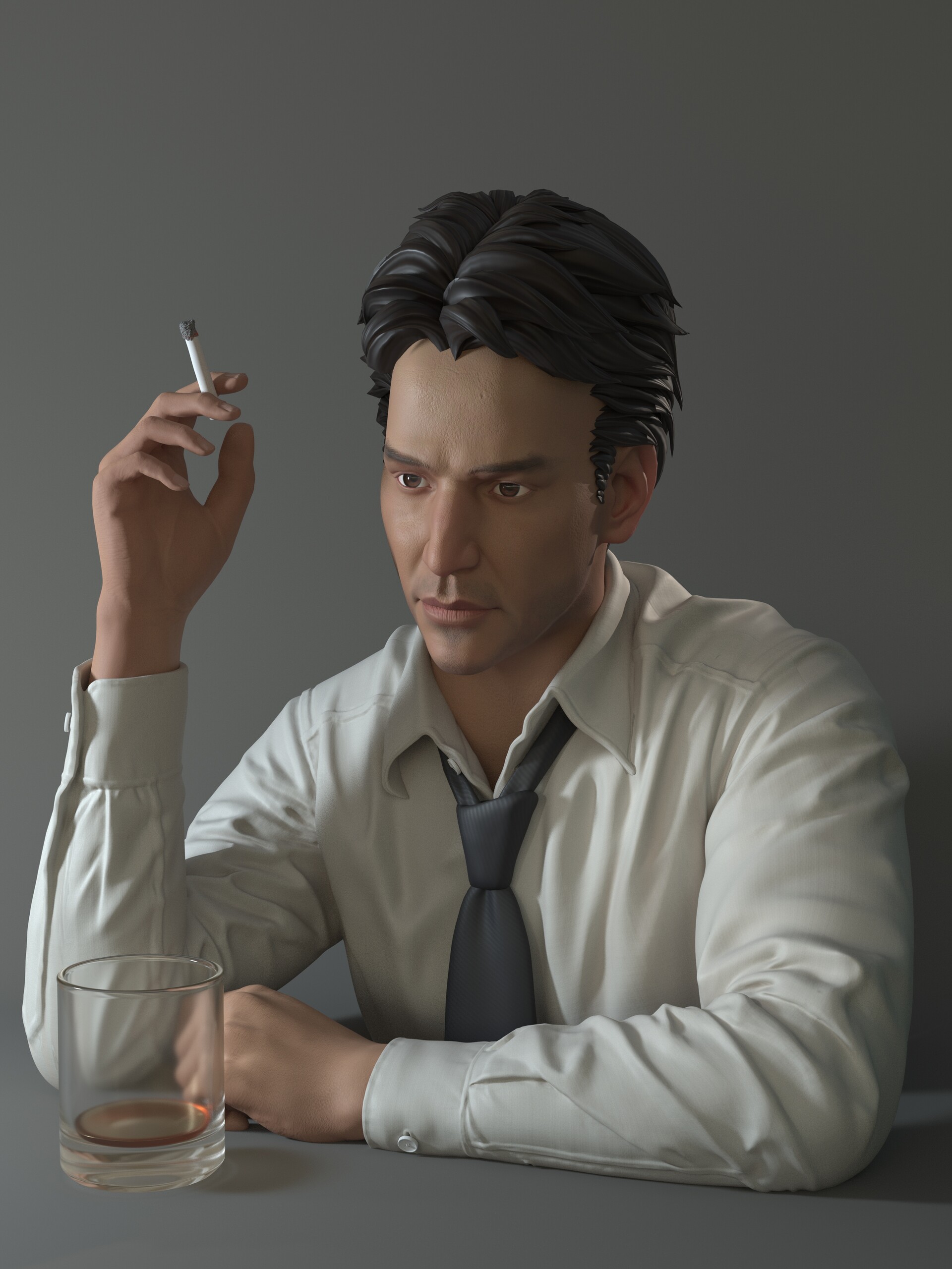 ArtStation - Male Portrait