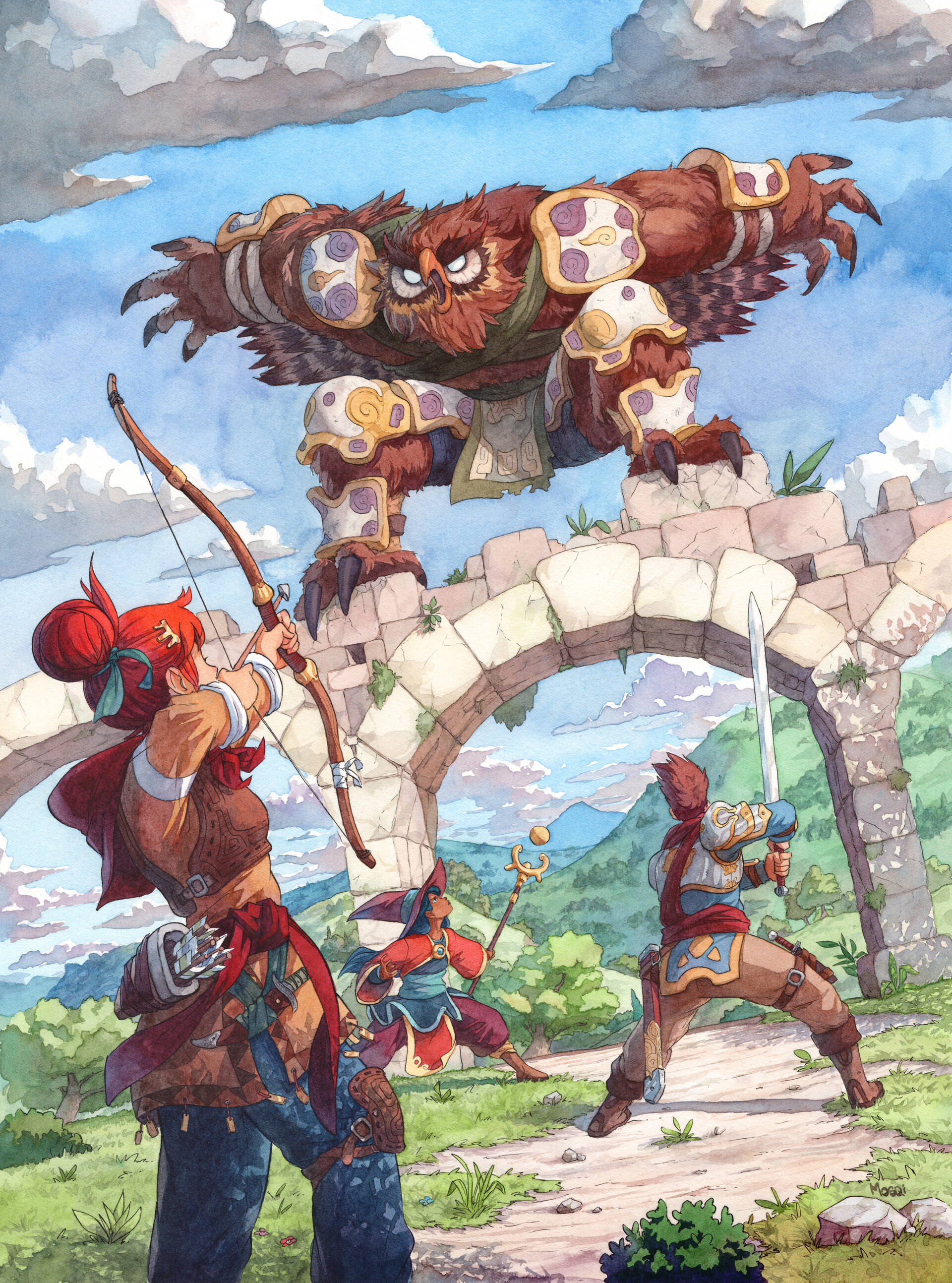 ArtStation - Owlbear