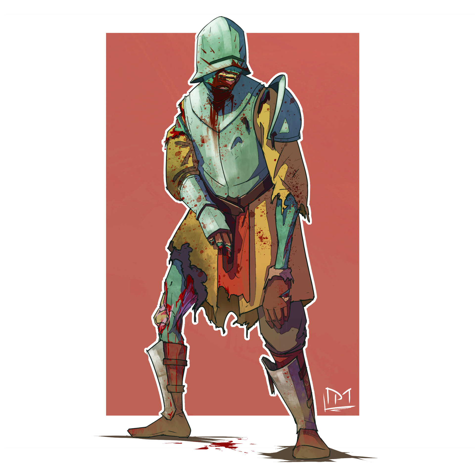ArtStation - Zombie Knight